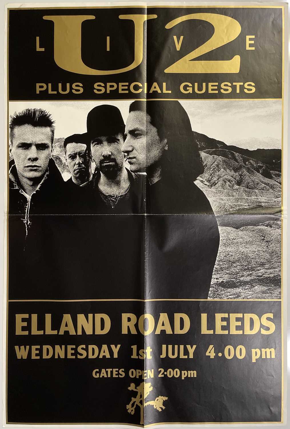 Lot 140 - U2 - 1980S POSTERS.