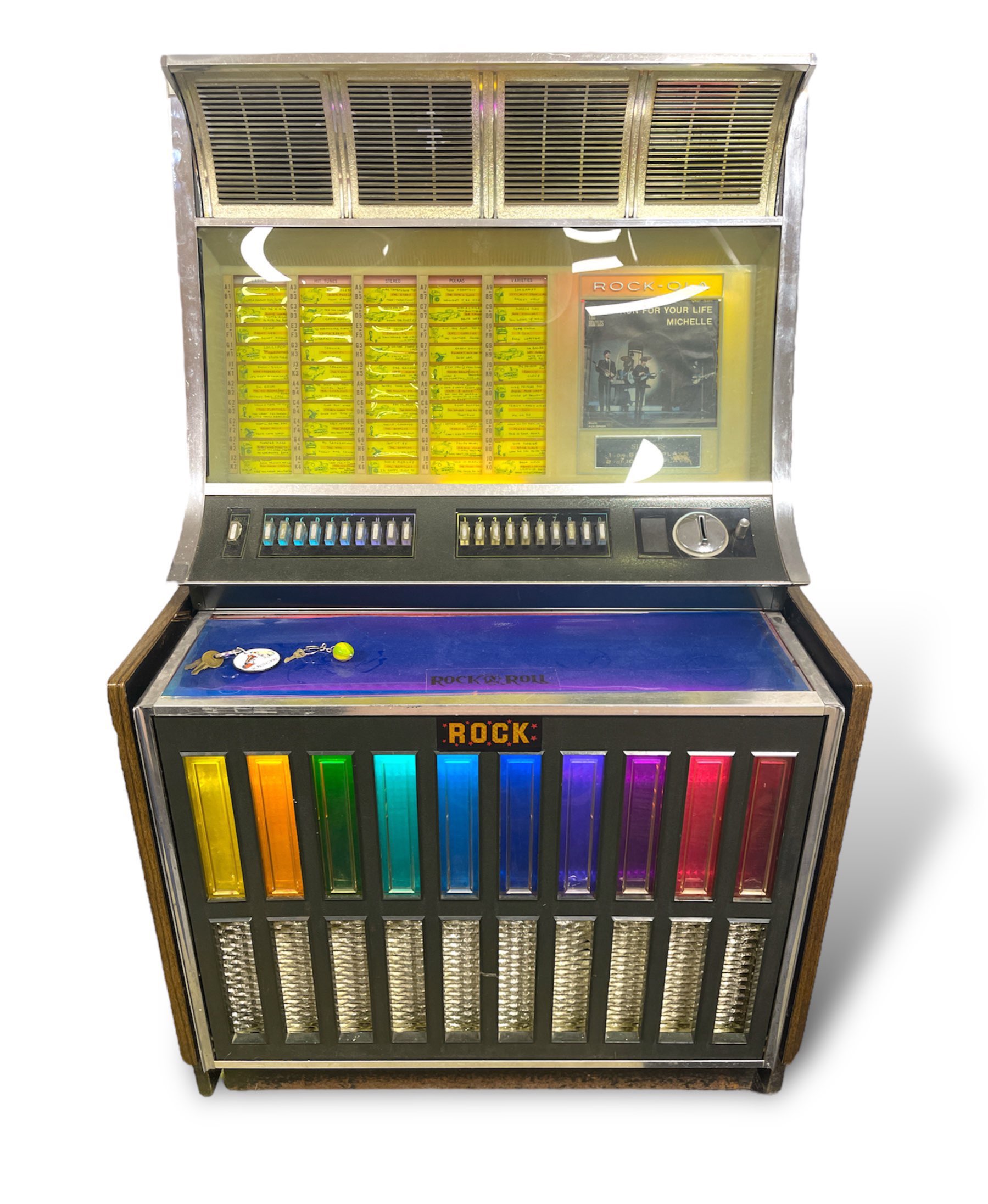 Lot 261 - ROCKOLA 443 JUKEBOX.