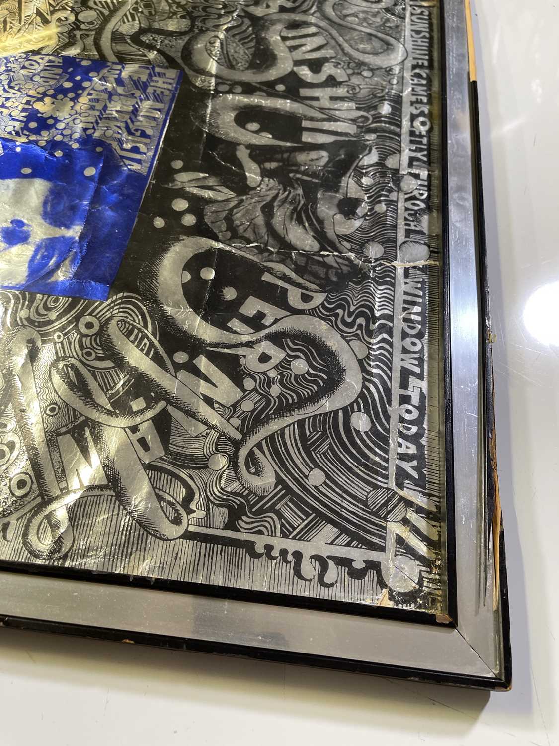 Lot 147 - MARTIN SHARP - BIG O - DONOVAN SILVER FOIL