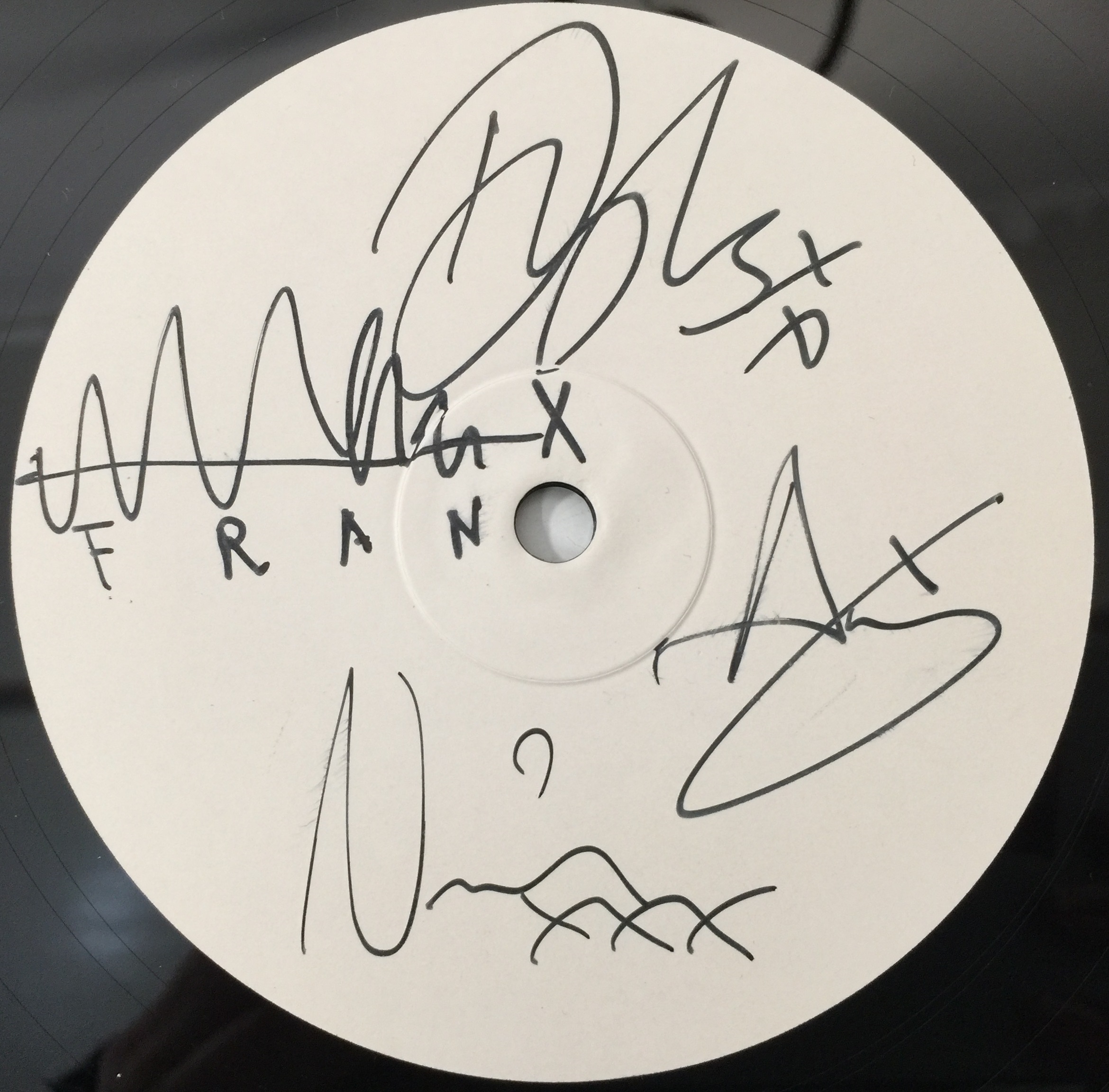 Lot 22 - TRAVIS - EVERYTHING AT ONCE (2016 SIGNED