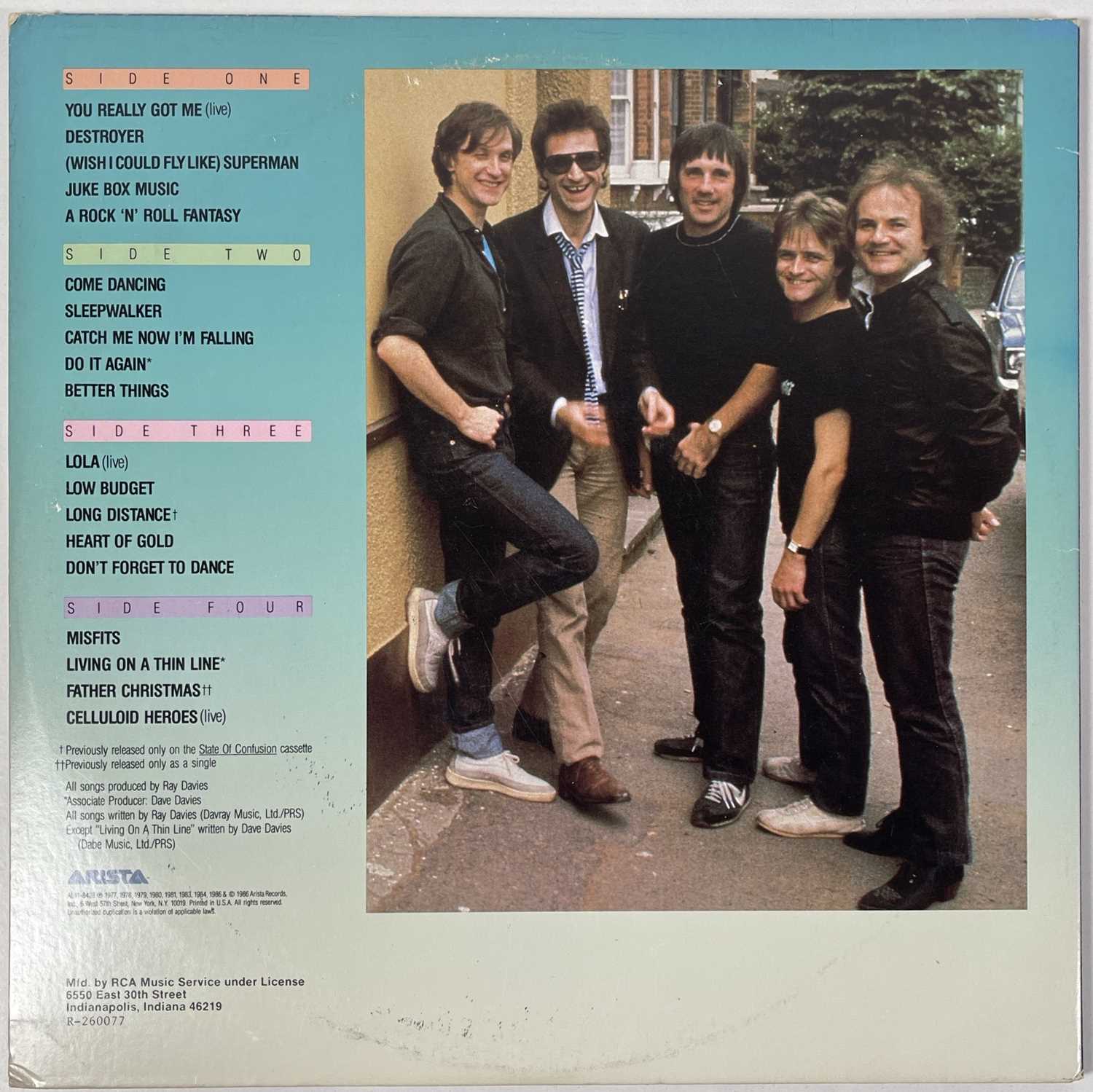Lot 239 - THE KINKS - SIGNED LP.