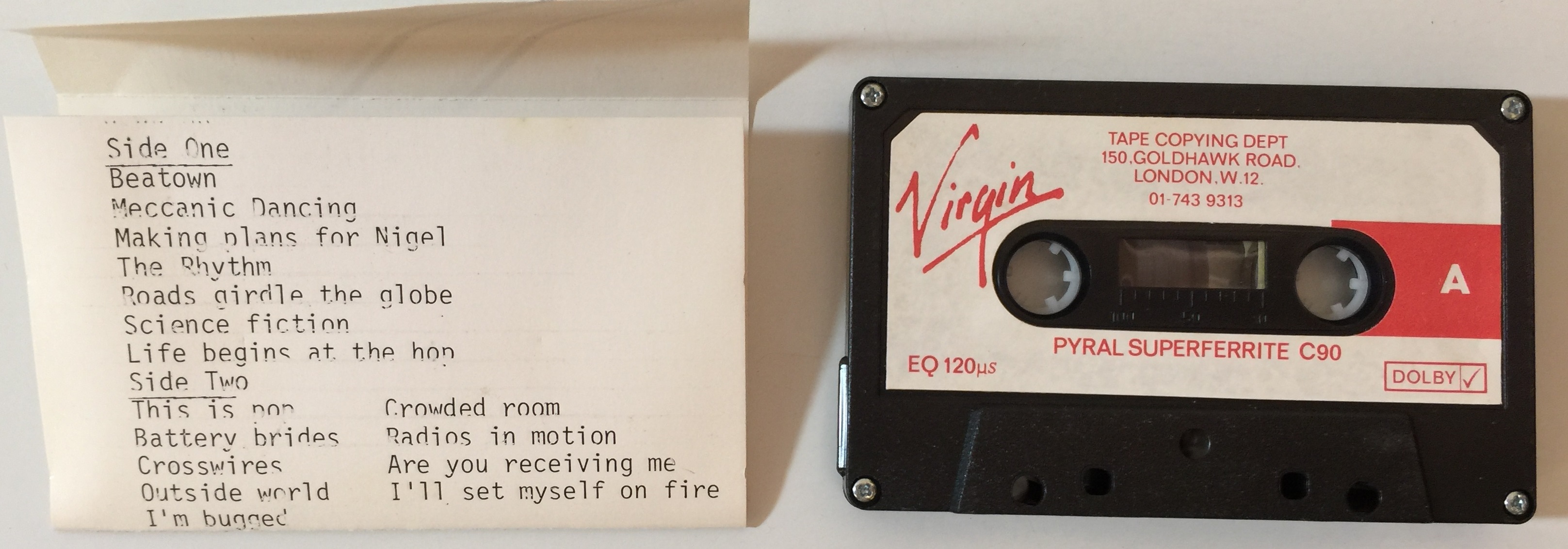 Lot 194 - Punk/ Alt - Promo and Demo Cassettes inc
