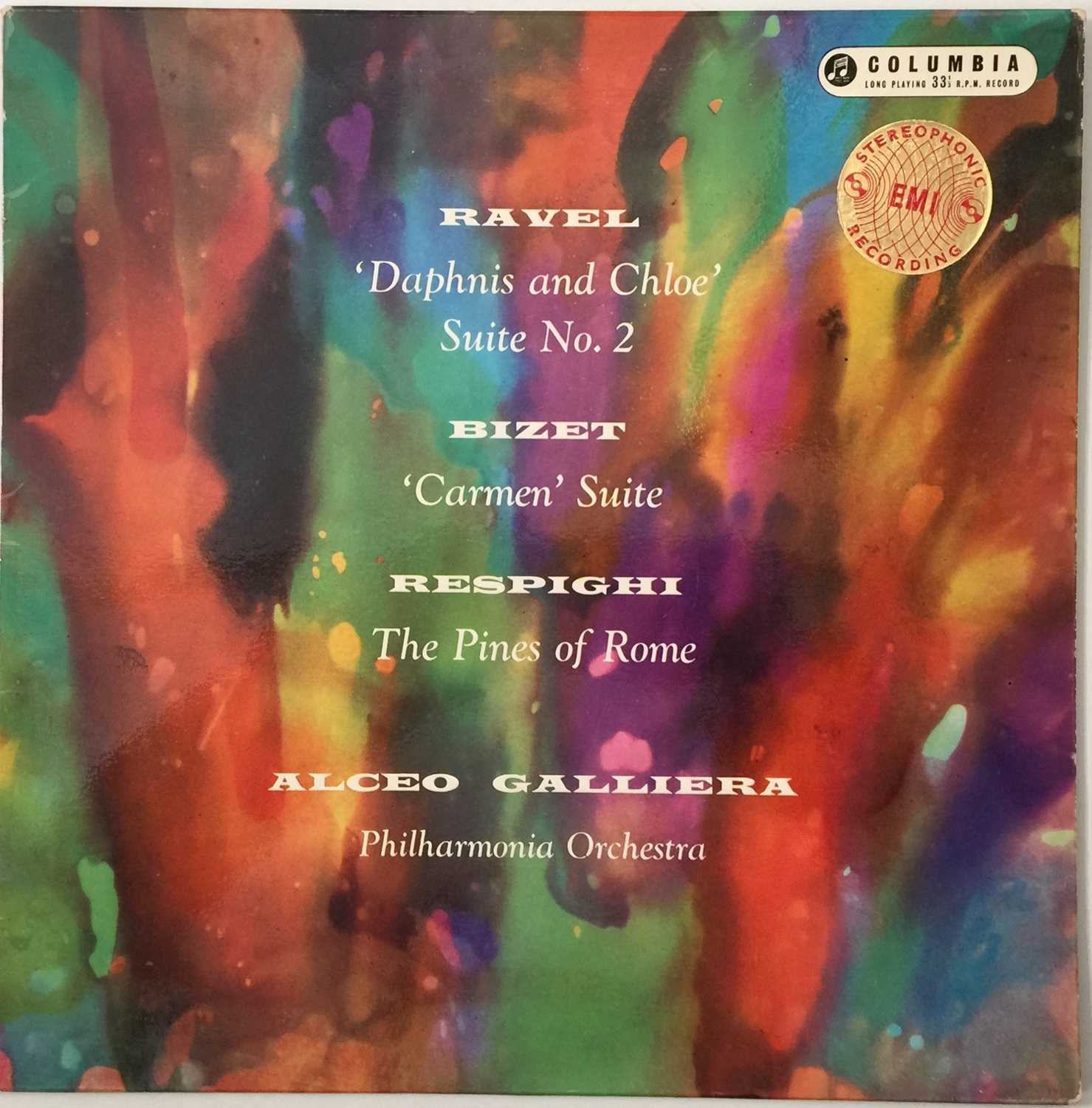 Lot 17 - ALCEO GALLIERA - RAVEL/BIZET/REPIGHI LP