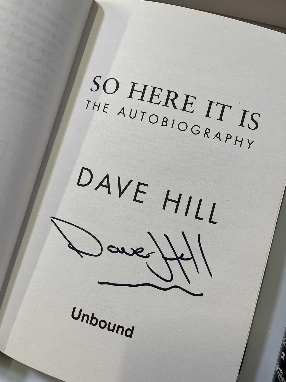 Lot 241 - ROCK / HARD ROCK - SIGNED AUTOBIOGRAPHIES