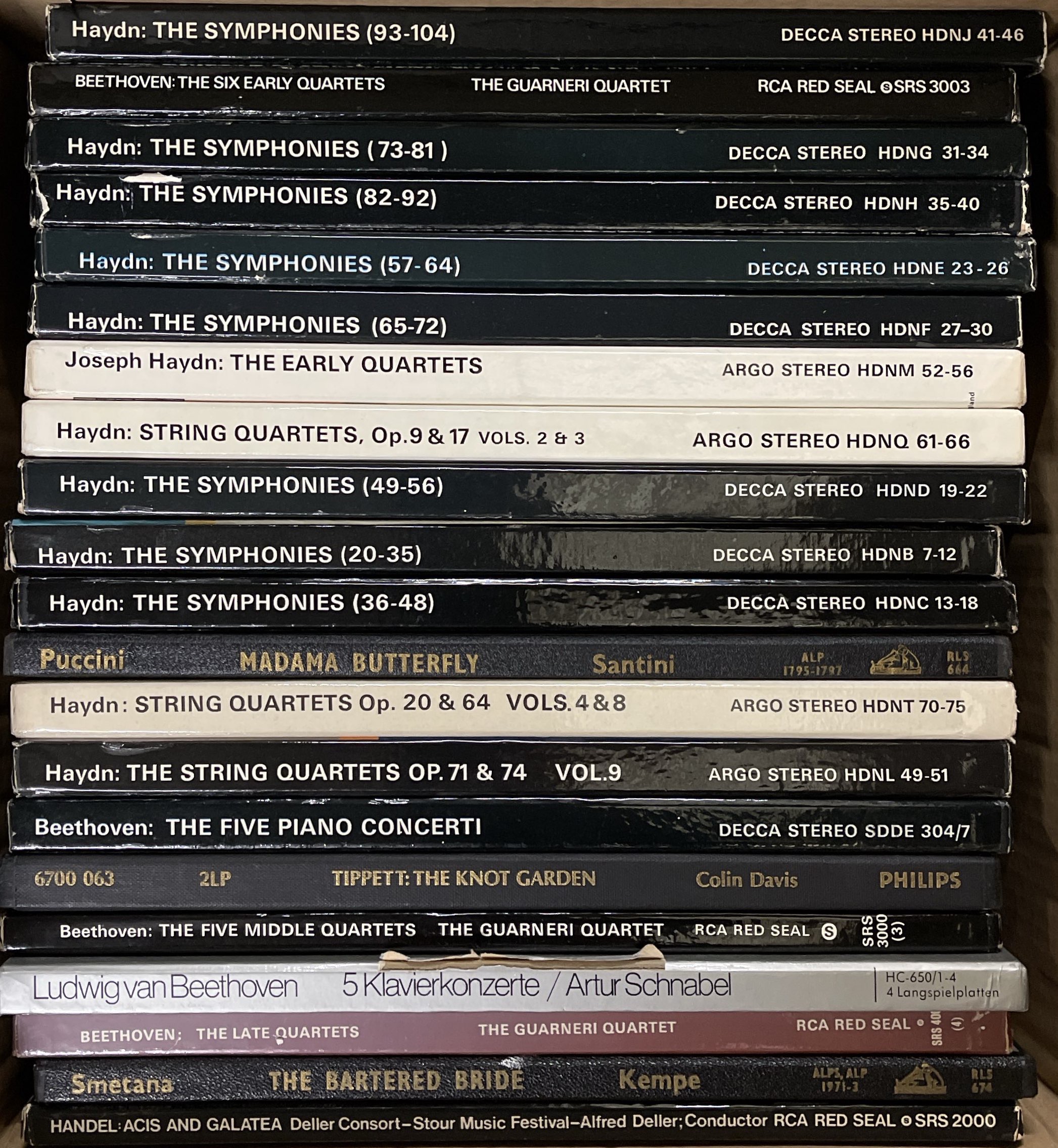 Lot 61 - CLASSICAL - LP BOX SETS COLLECTION