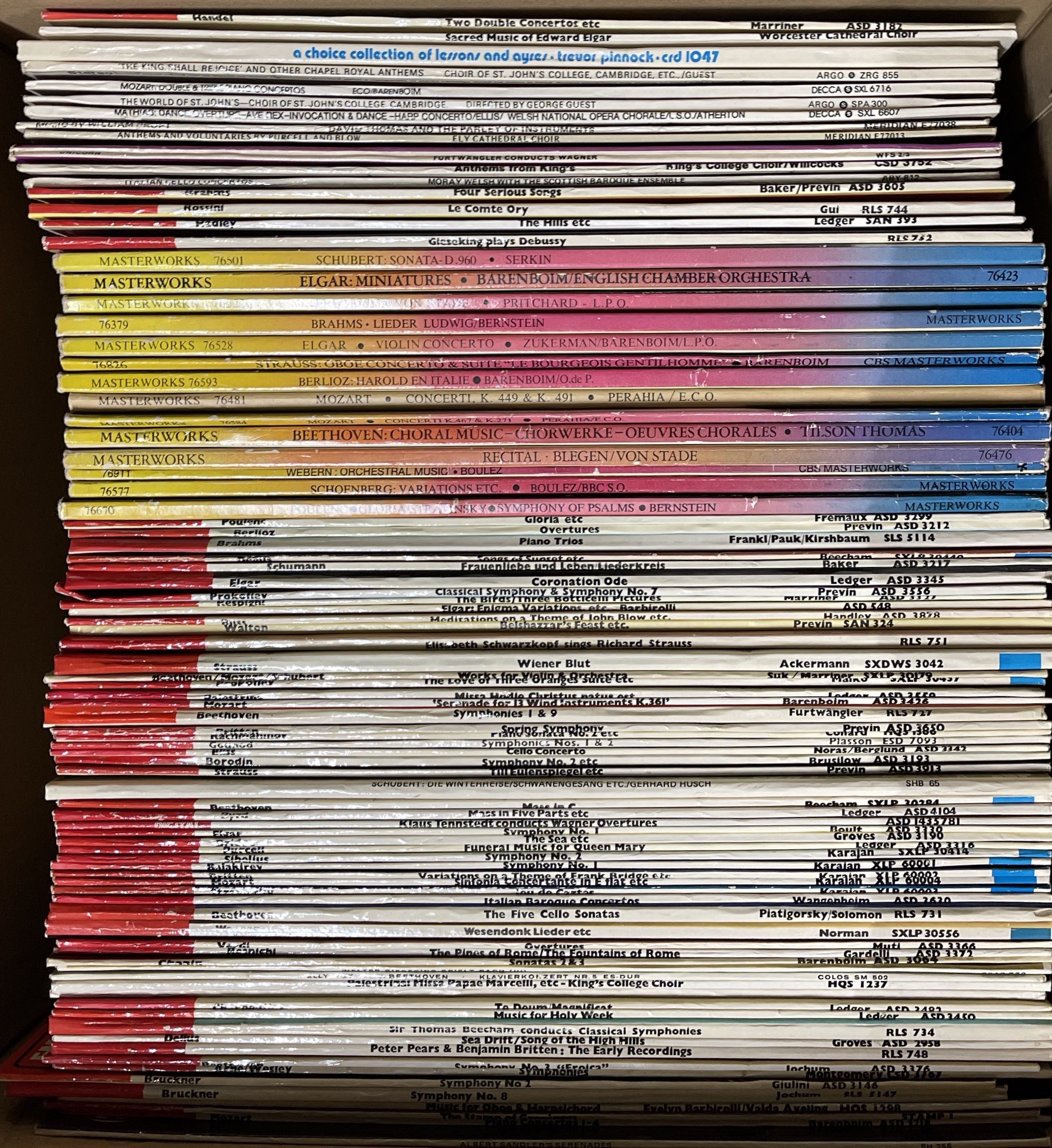 Lot 62 - CLASSICAL - LARGE LP COLLECTION 1200 LPs inc