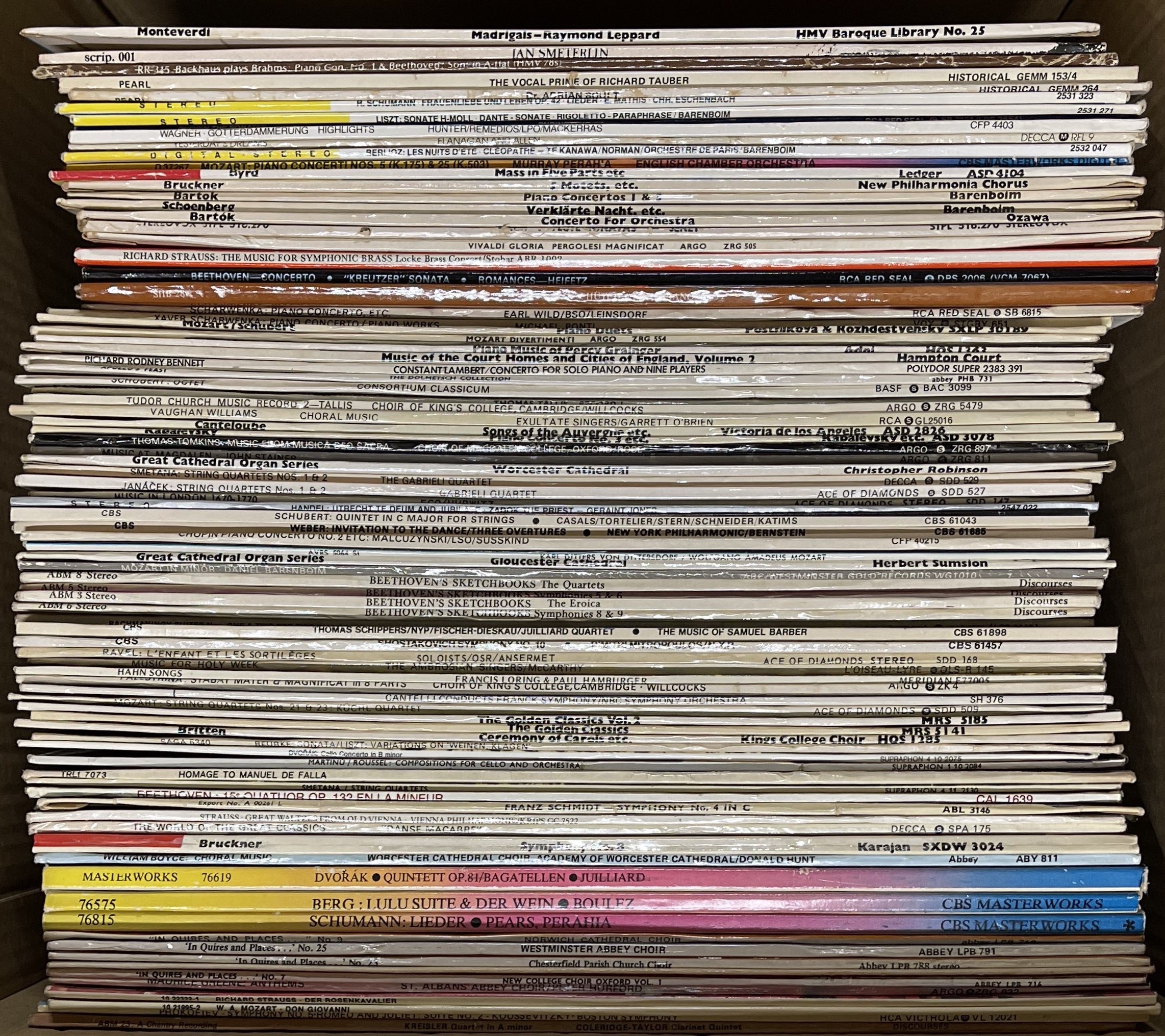 Lot 62 - CLASSICAL - LARGE LP COLLECTION 1200 LPs inc