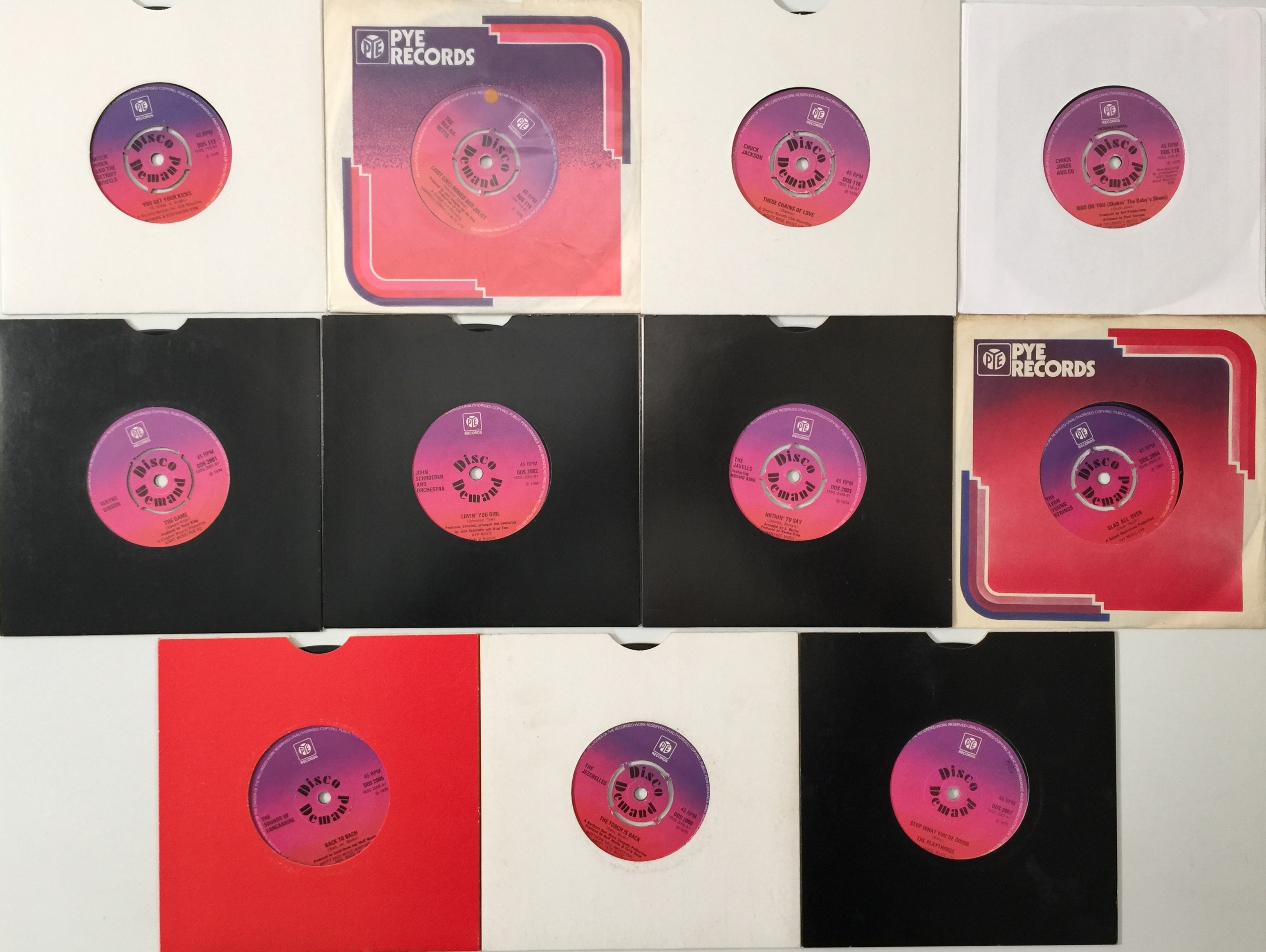 Lot 120 - PYE DISCO DEMAND 7" COLLECTION