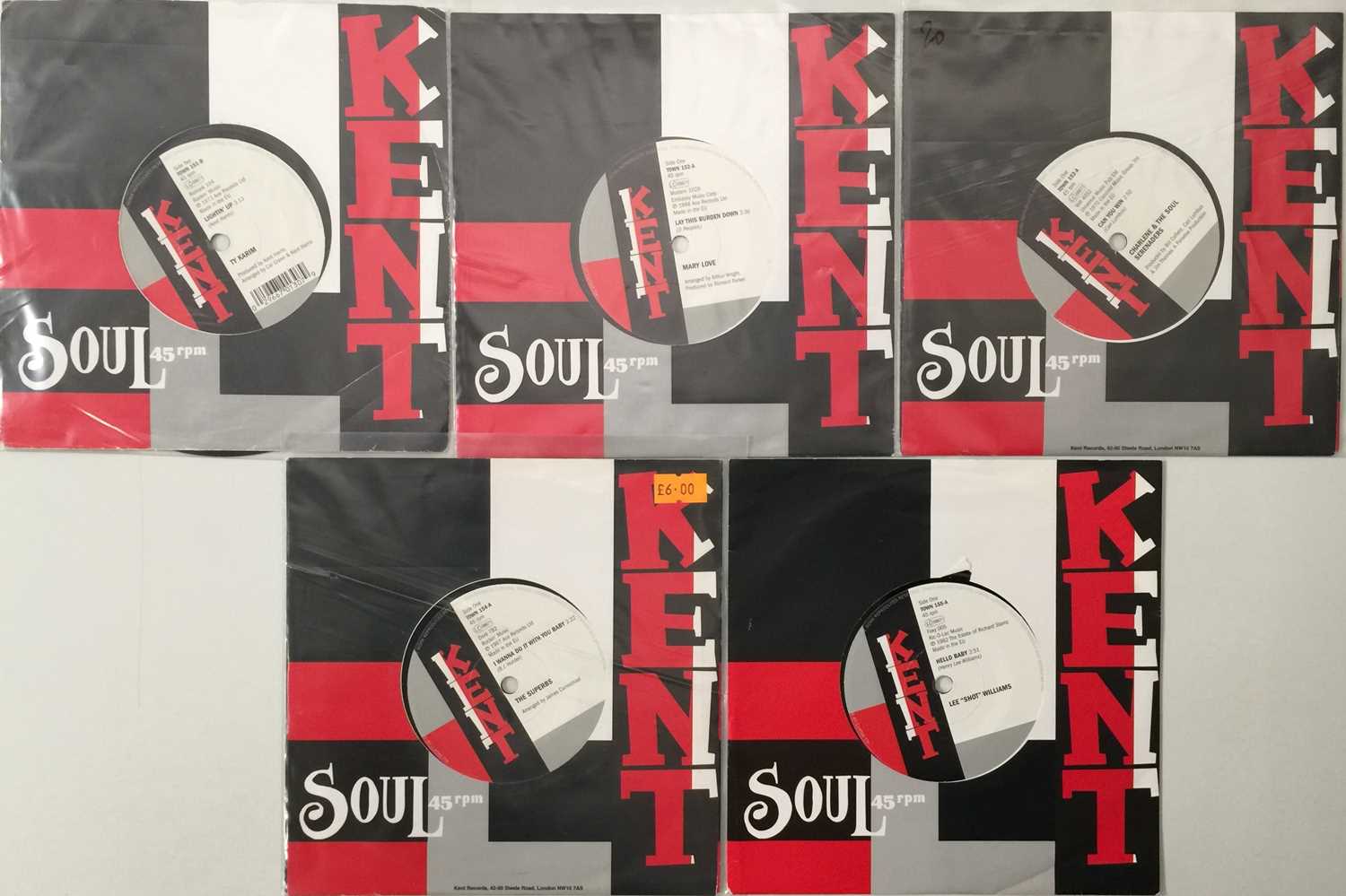 Lot 299 - KENT RECORDS - 7" PACK