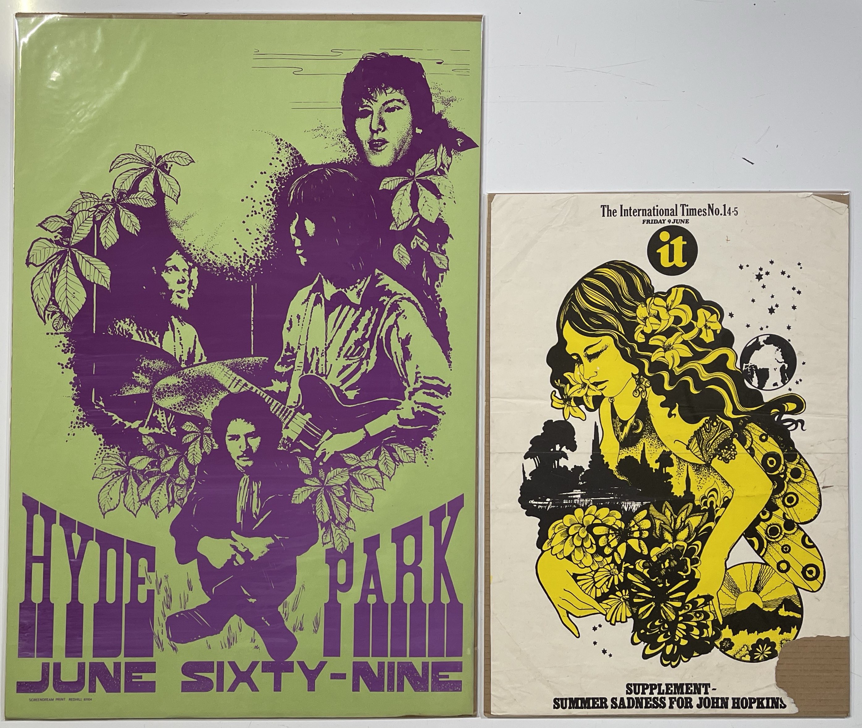 Lot 164 - BLIND FAITH 1969 POSTER / INTERNATIONAL