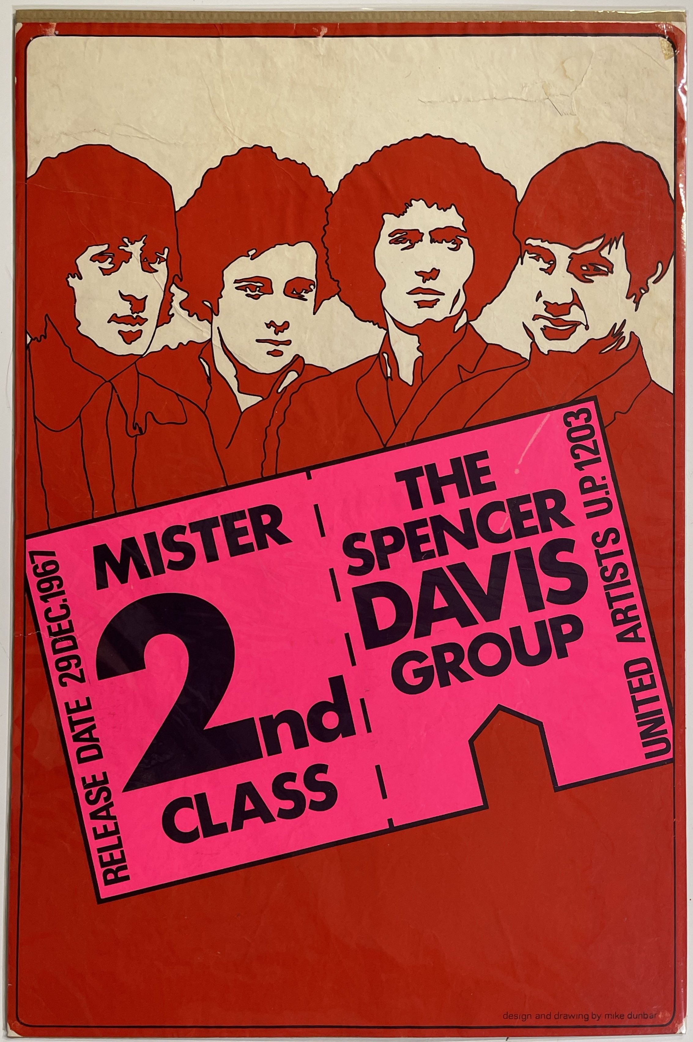 Lot 166 - 1960S CONCERT / PROMO POSTERS.