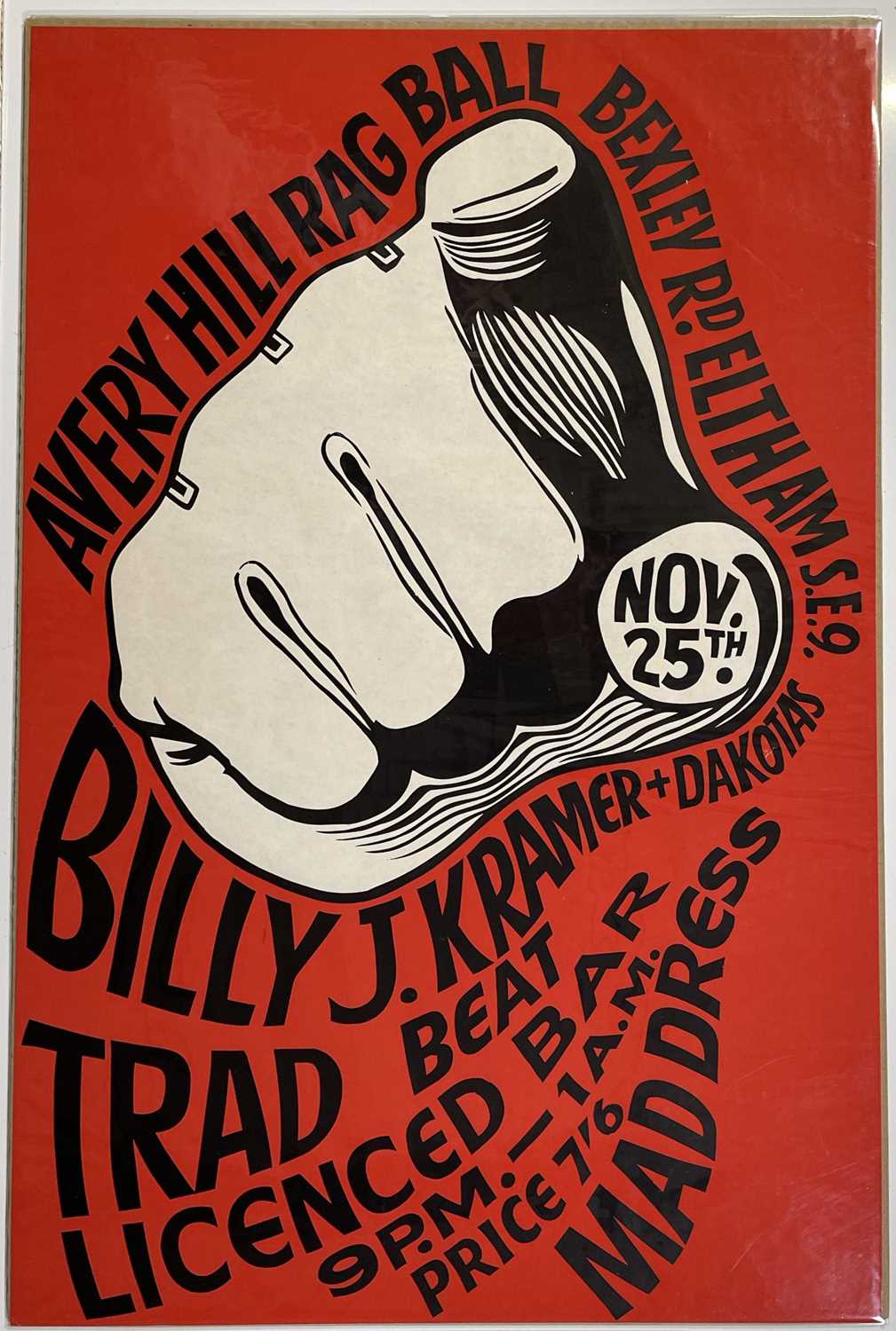 Lot 166 - 1960S CONCERT / PROMO POSTERS.
