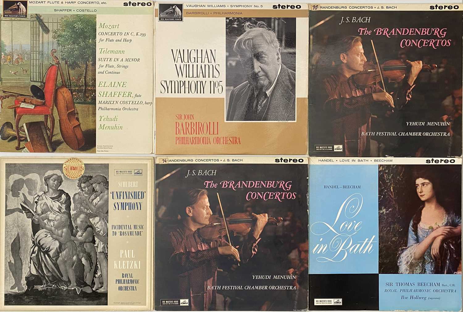 Lot 110 - HMV - UK STEREO LP PACK