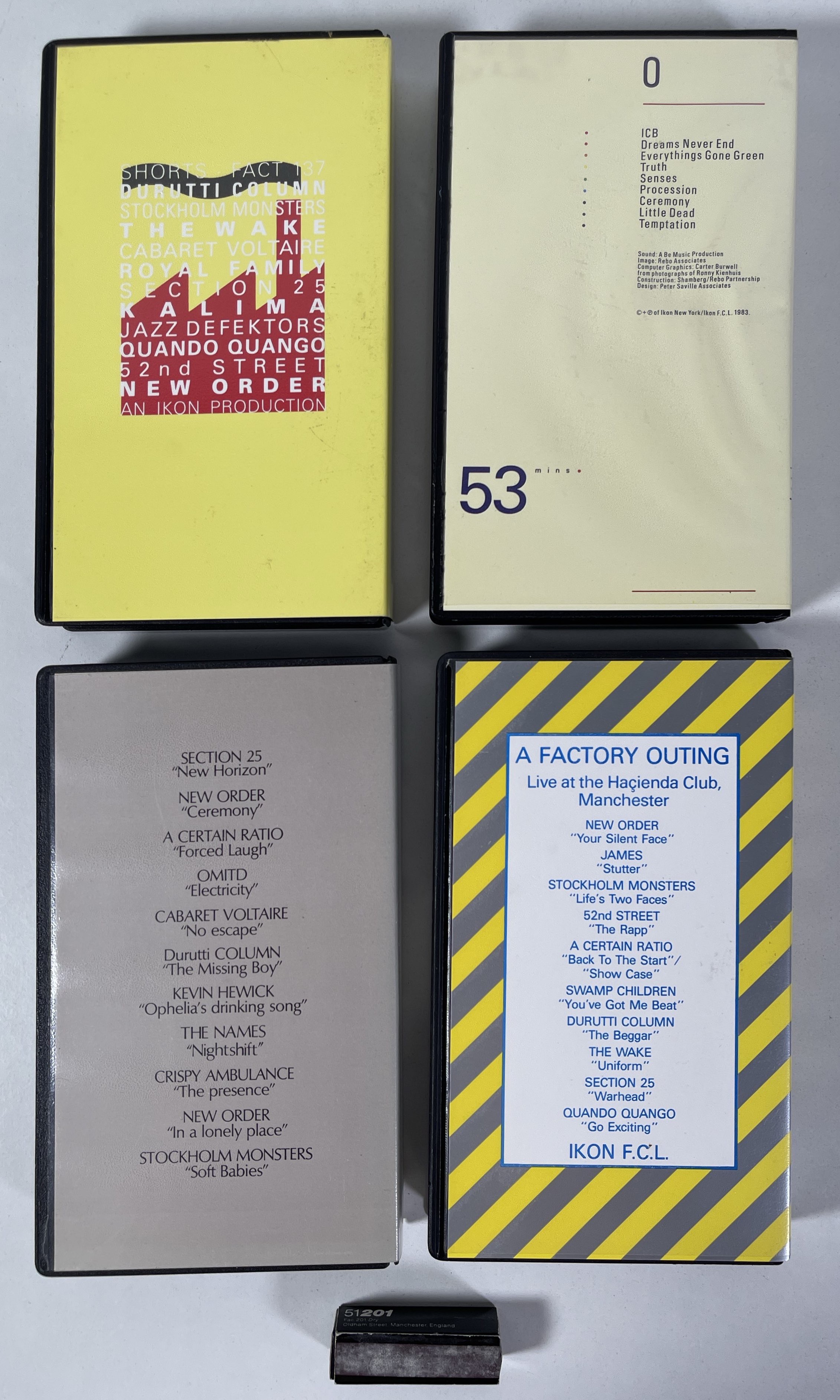 Lot 474 - FACTORY RECORDS - JOY DIVISION / NEW ORDER