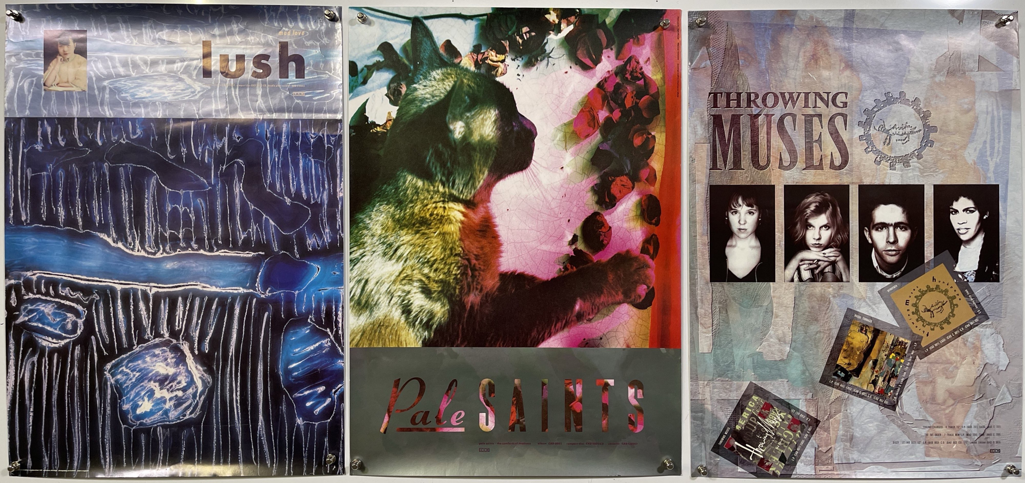 Lot 181 - 1990S INDIE / ALT POSTERS INC 4AD PROMOS