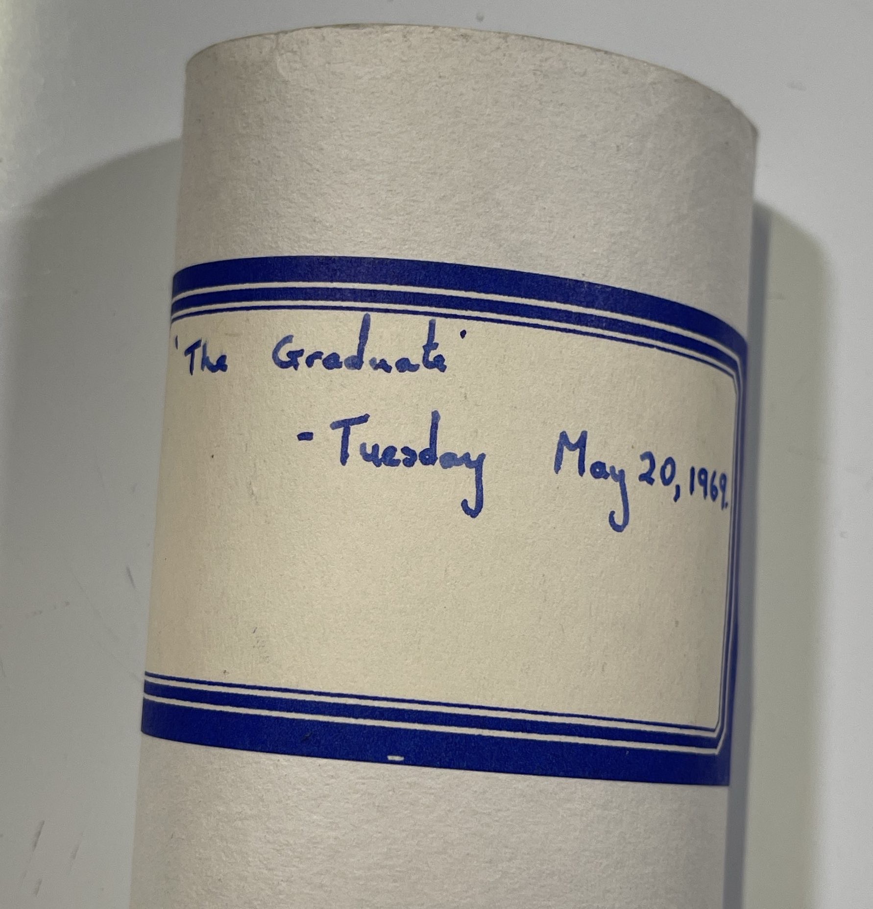 Lot 173 - THE GRADUATE (1969) ORIGINAL UK QUAD POSTER.