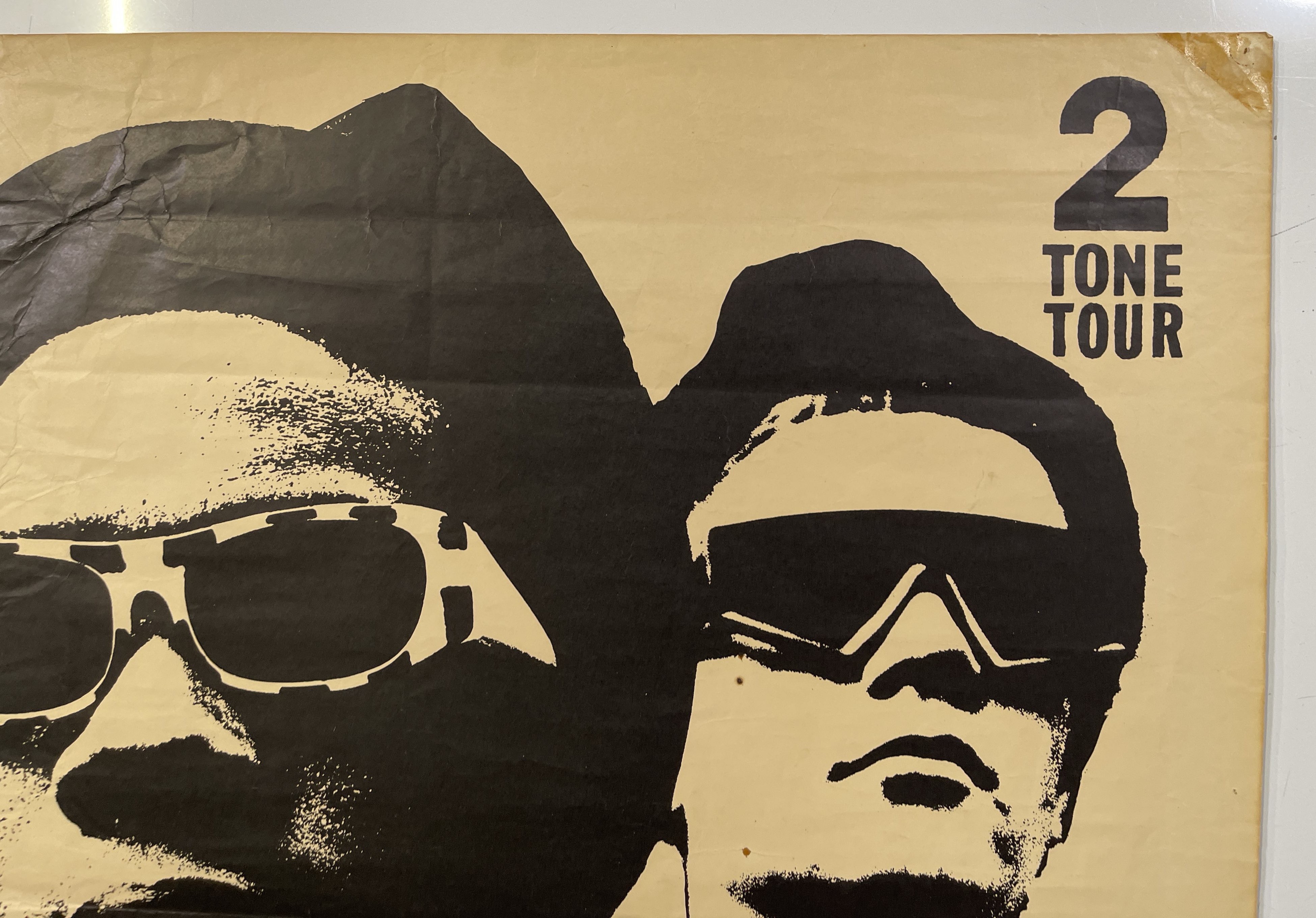 Lot 183 - 2 TONE / SKA - ORIGINAL 2 TONE TOUR POSTER