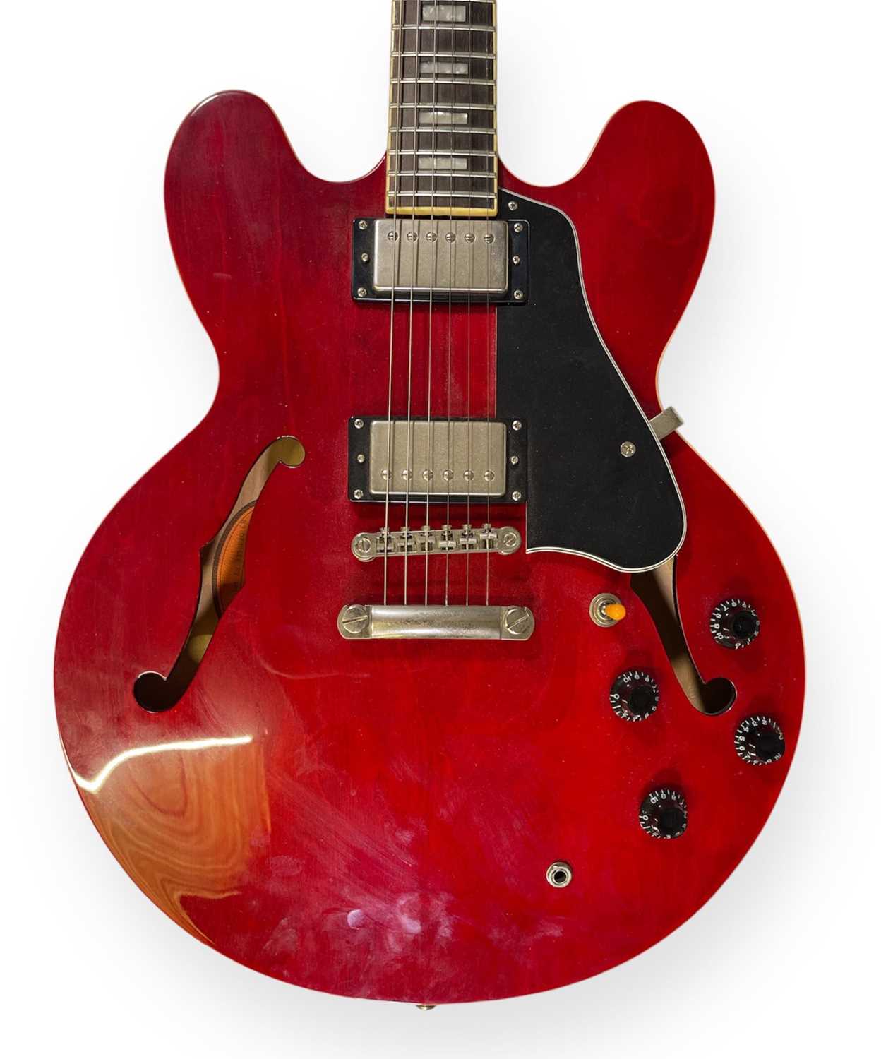 Lot 262 - EPIPHONE LTD ES ES-335 PRO CHERRY ELECTRIC