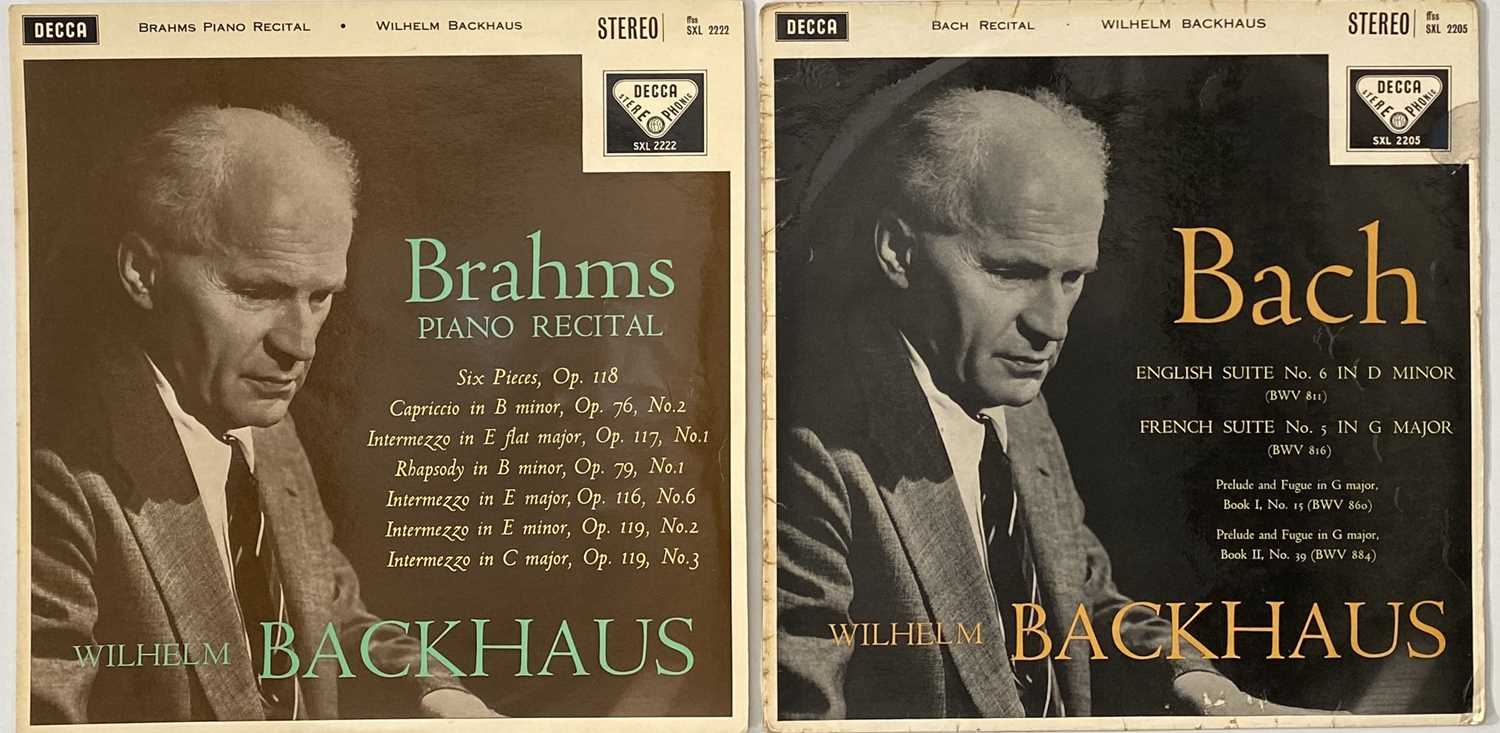 Lot 85 - DECCA SXL ED1 - WILHELM BACKHAUS - LP