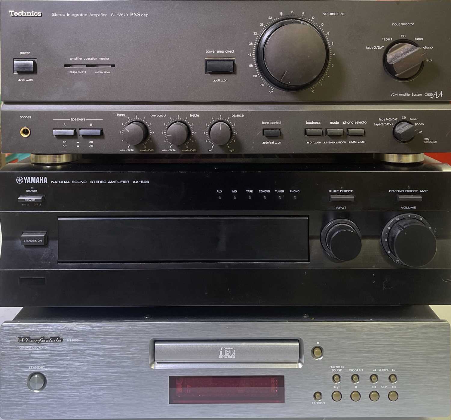 Lot 23 - HI-FI SEPARATES INC WHARFEDALE / TECHNICS