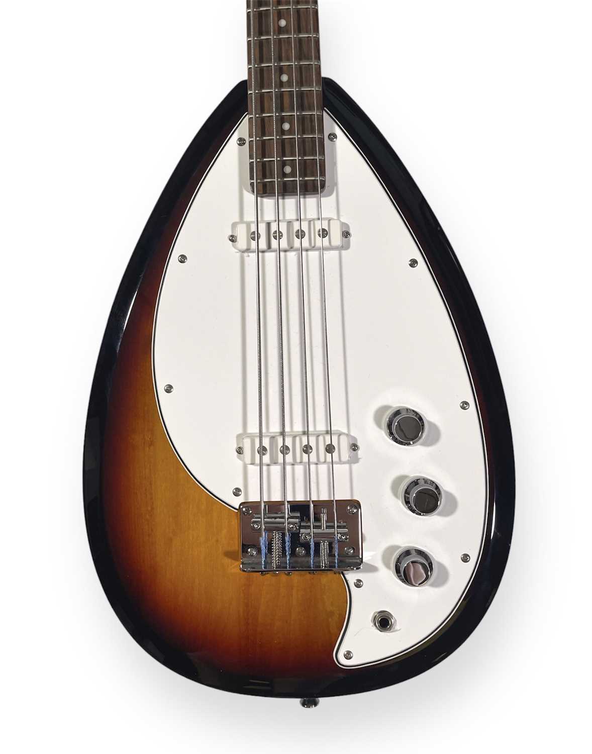 Lot 270 - VOX TEARDROP V-MK3-B BASS GUITAR, SER. NO.
