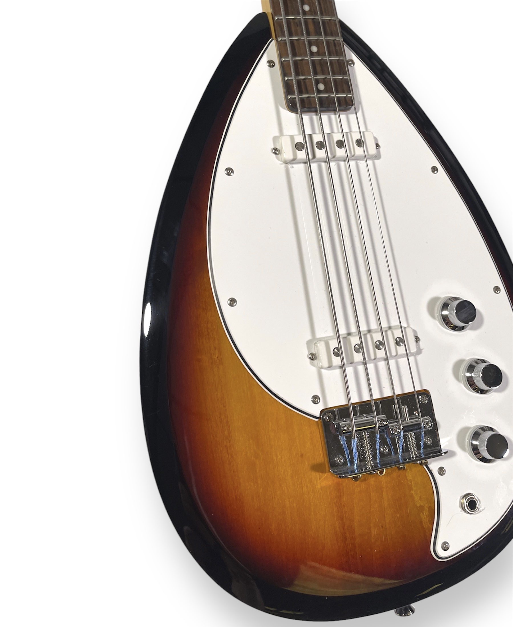 Lot 270 - VOX TEARDROP V-MK3-B BASS GUITAR, SER. NO.