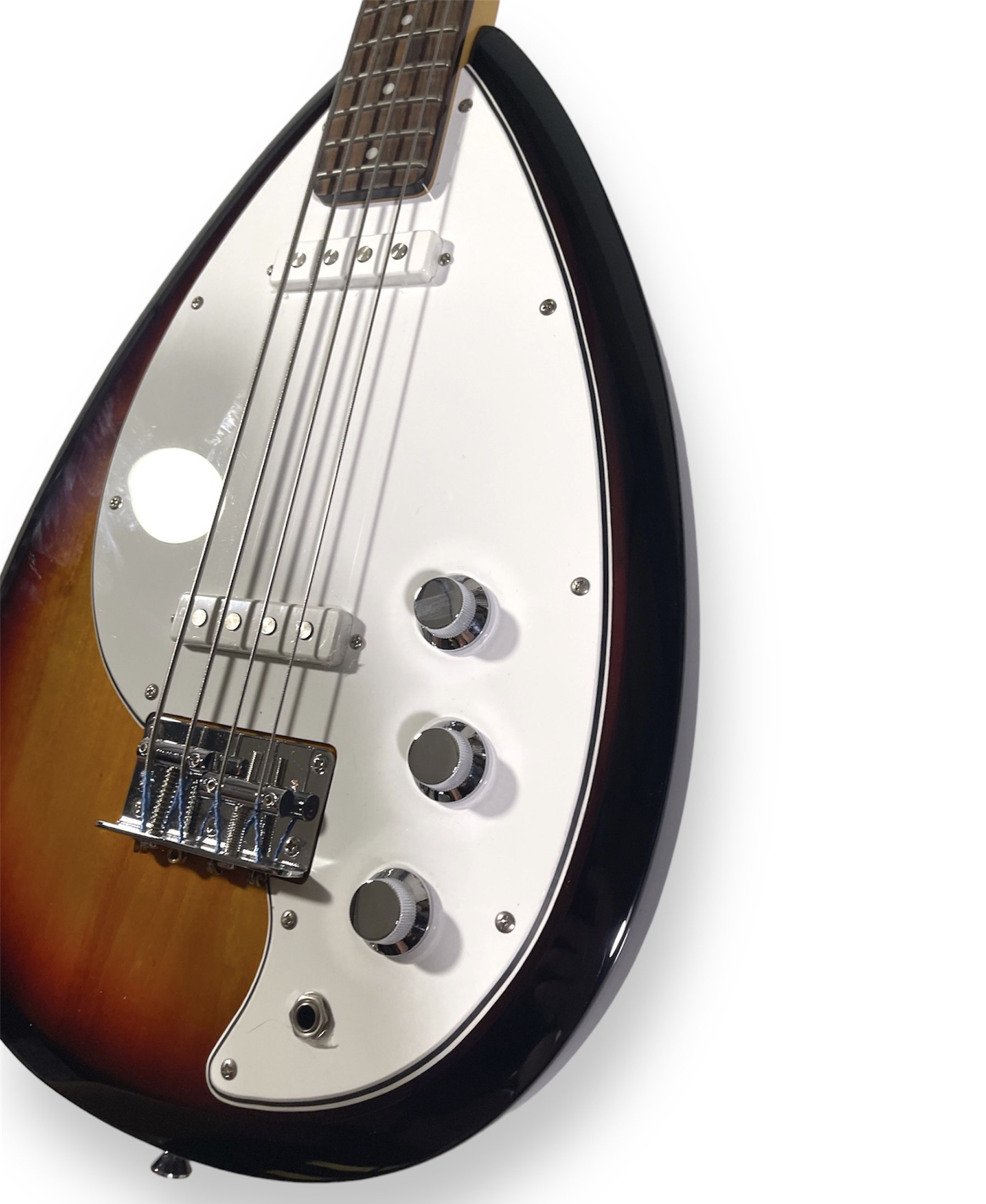 Lot 270 - VOX TEARDROP V-MK3-B BASS GUITAR, SER. NO.