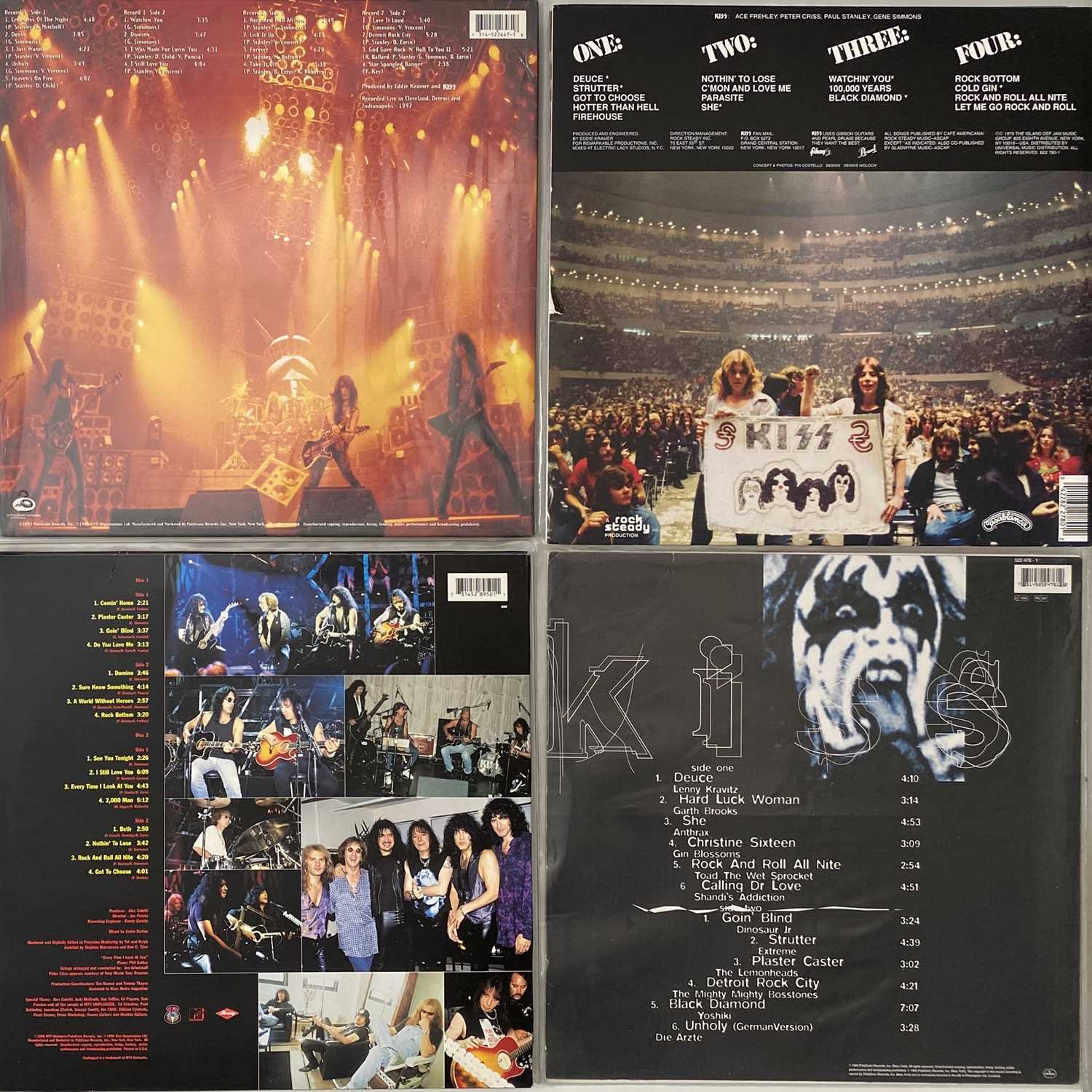 Lot 619 - KISS - LP RARITIES PACK