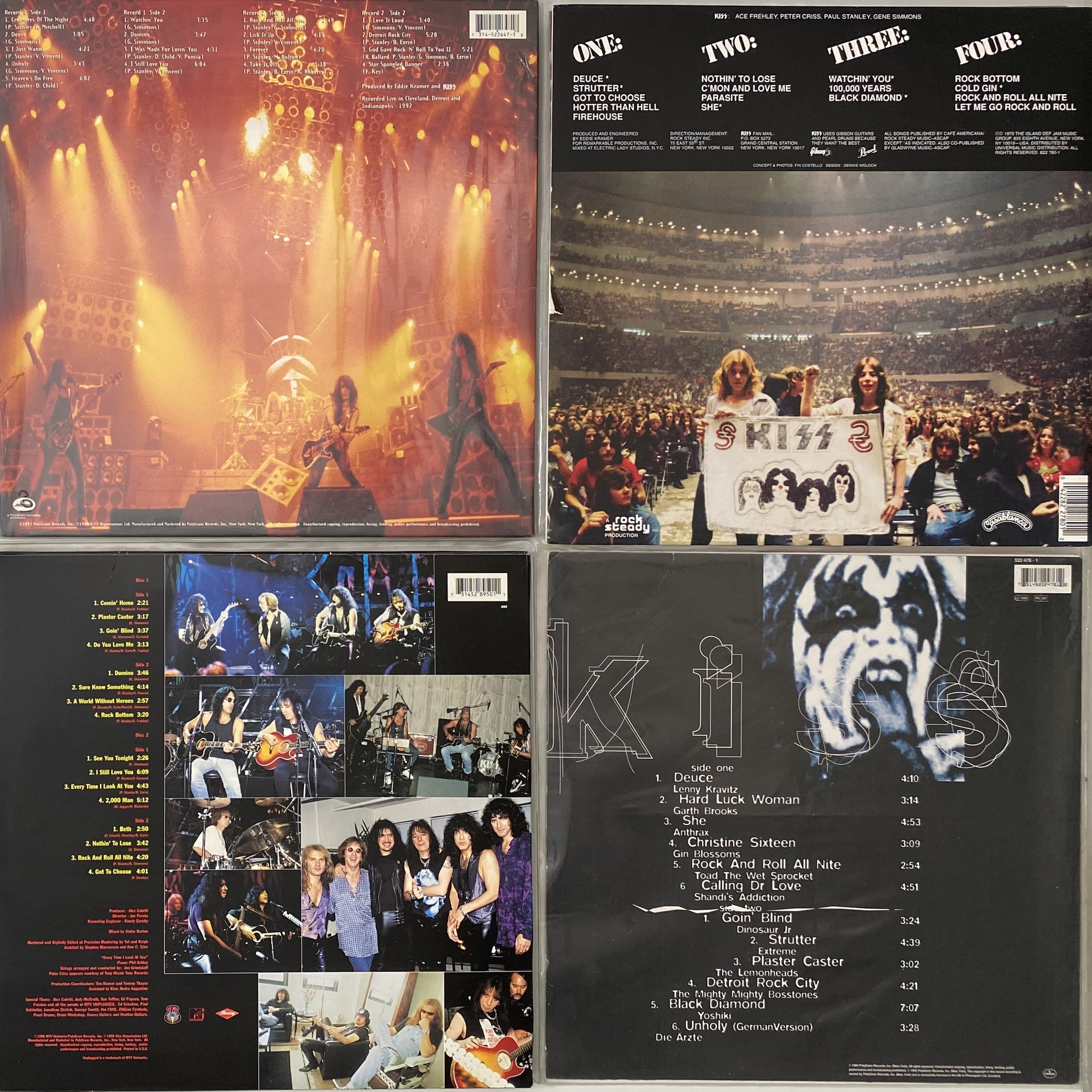 Lot 619 - KISS - LP RARITIES PACK