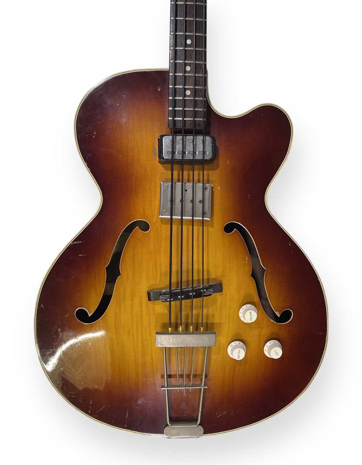 Lot 285 - VINTAGE HOFNER 5144/05 BASS GUITAR.