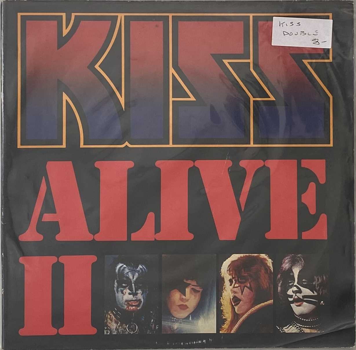 Lot 626 - KISS - UK RED VINYL LP PACK