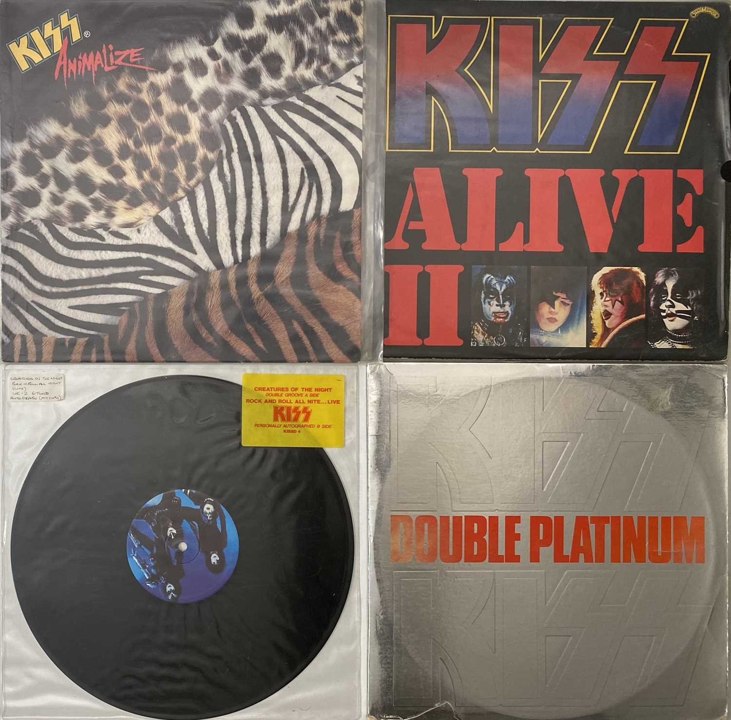 Lot 628 - KISS - UK LP/ 12" PACK