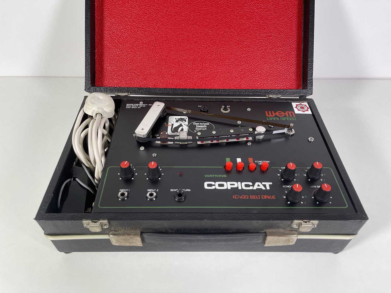 Lot 31 - WEM VARI SPEED WATKINS COPICAT IC400 BELT