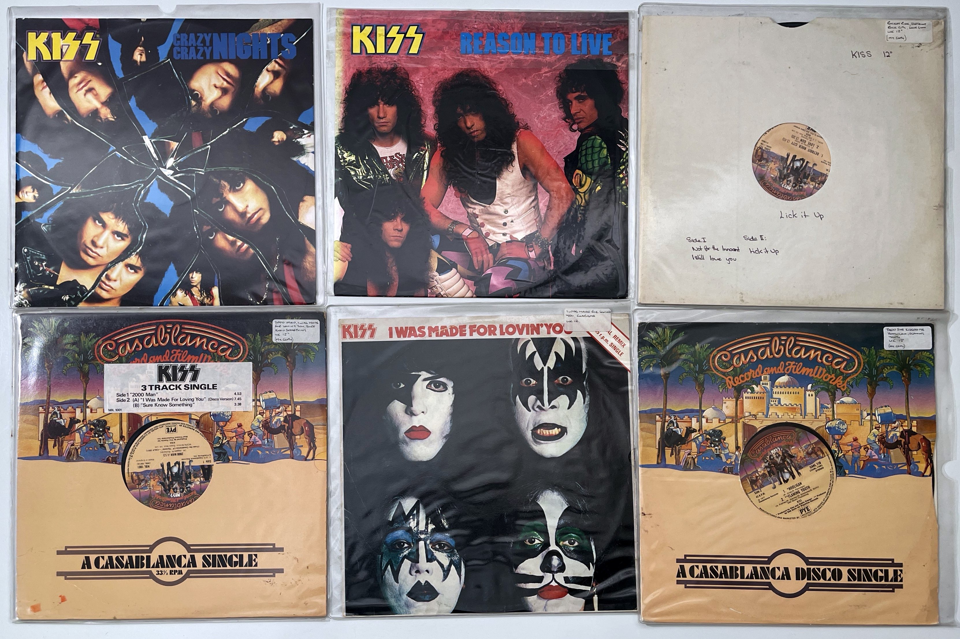 Lot 641 - KISS - UK/ PICTURE DISC 12" COLLECTION