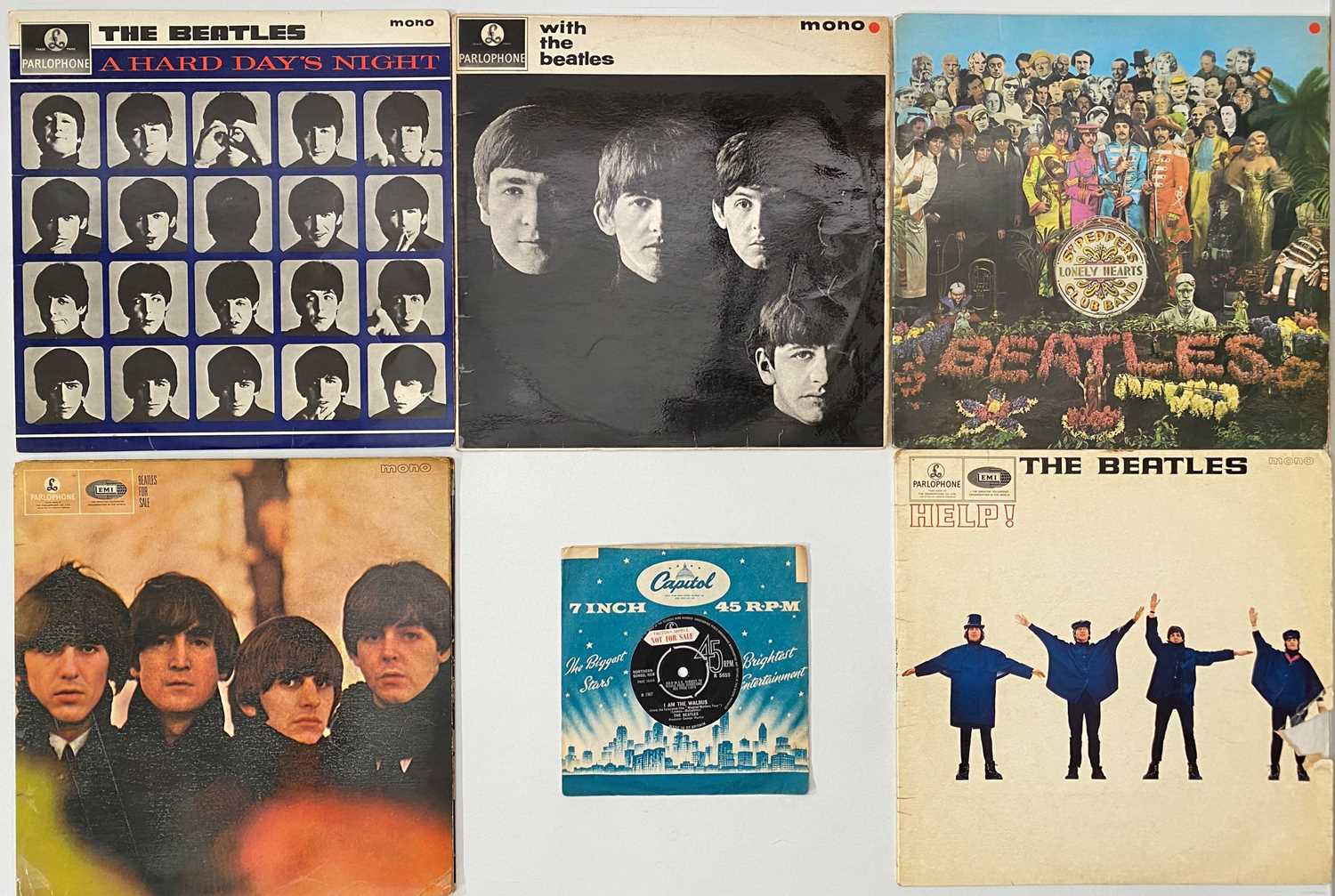 Lot 662 - THE BEATLES - LP/ 7" PACK (INC FACTORY