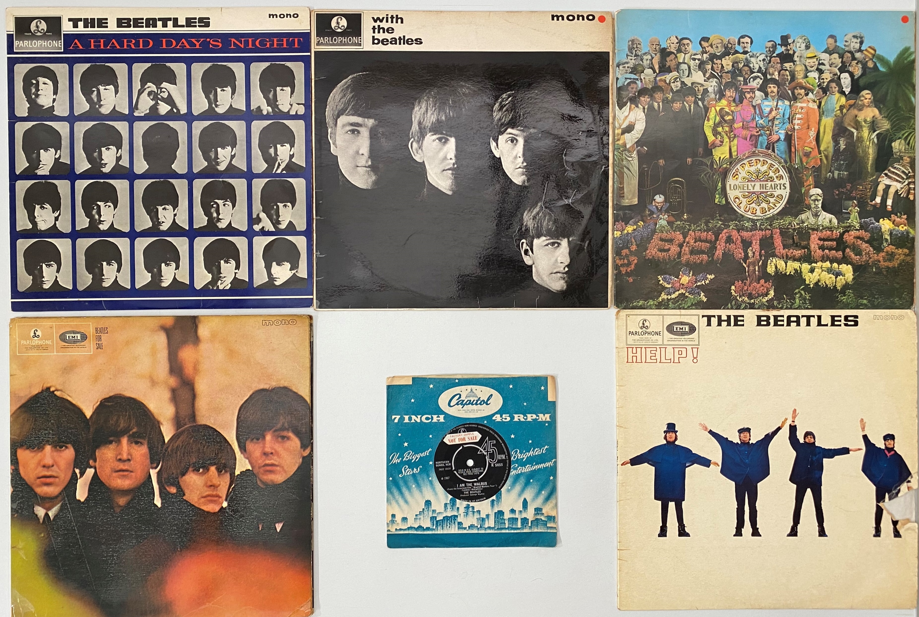 Lot 662 - THE BEATLES - LP/ 7" PACK (INC FACTORY