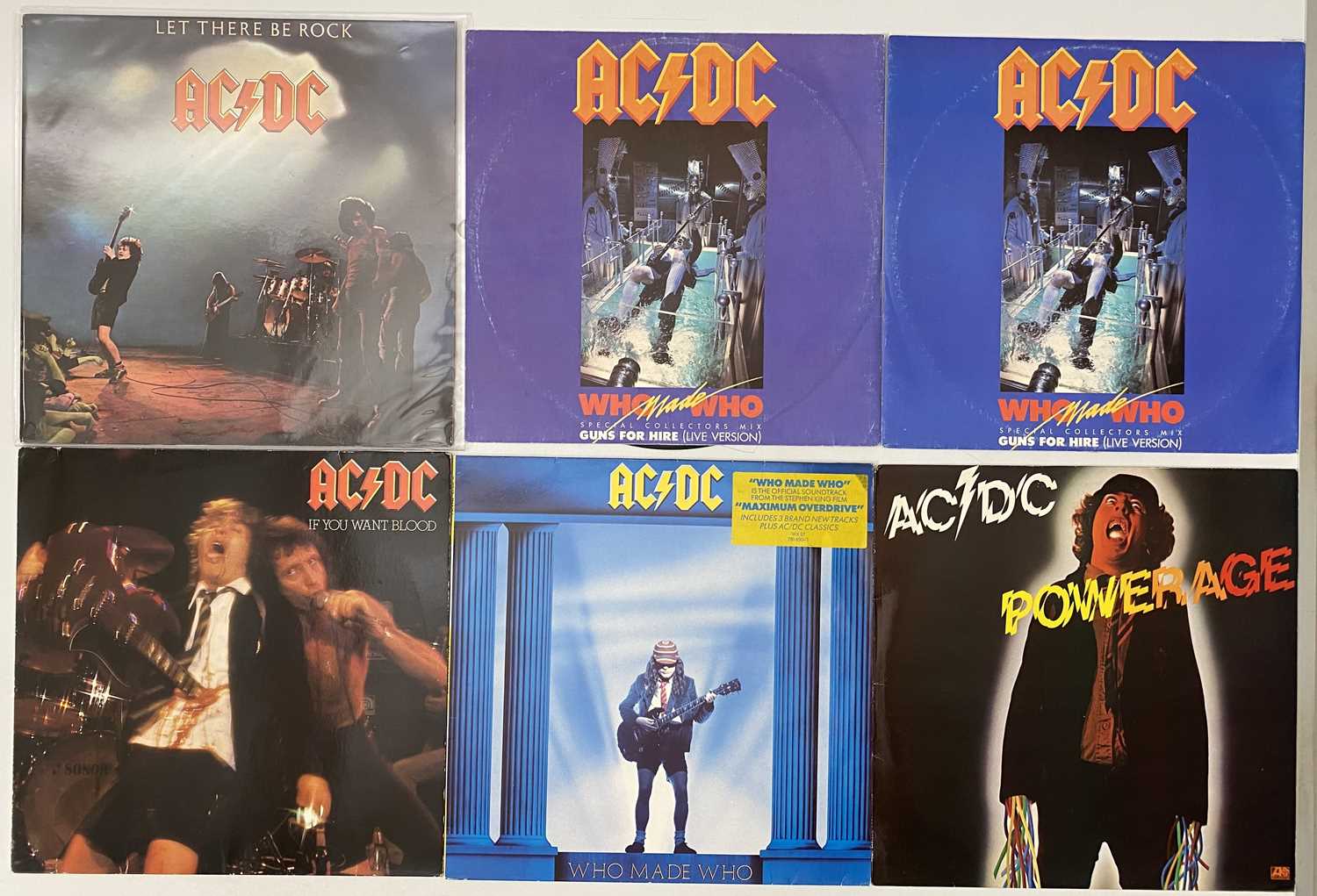 Lot 689 Acdc Lp 12 Collection