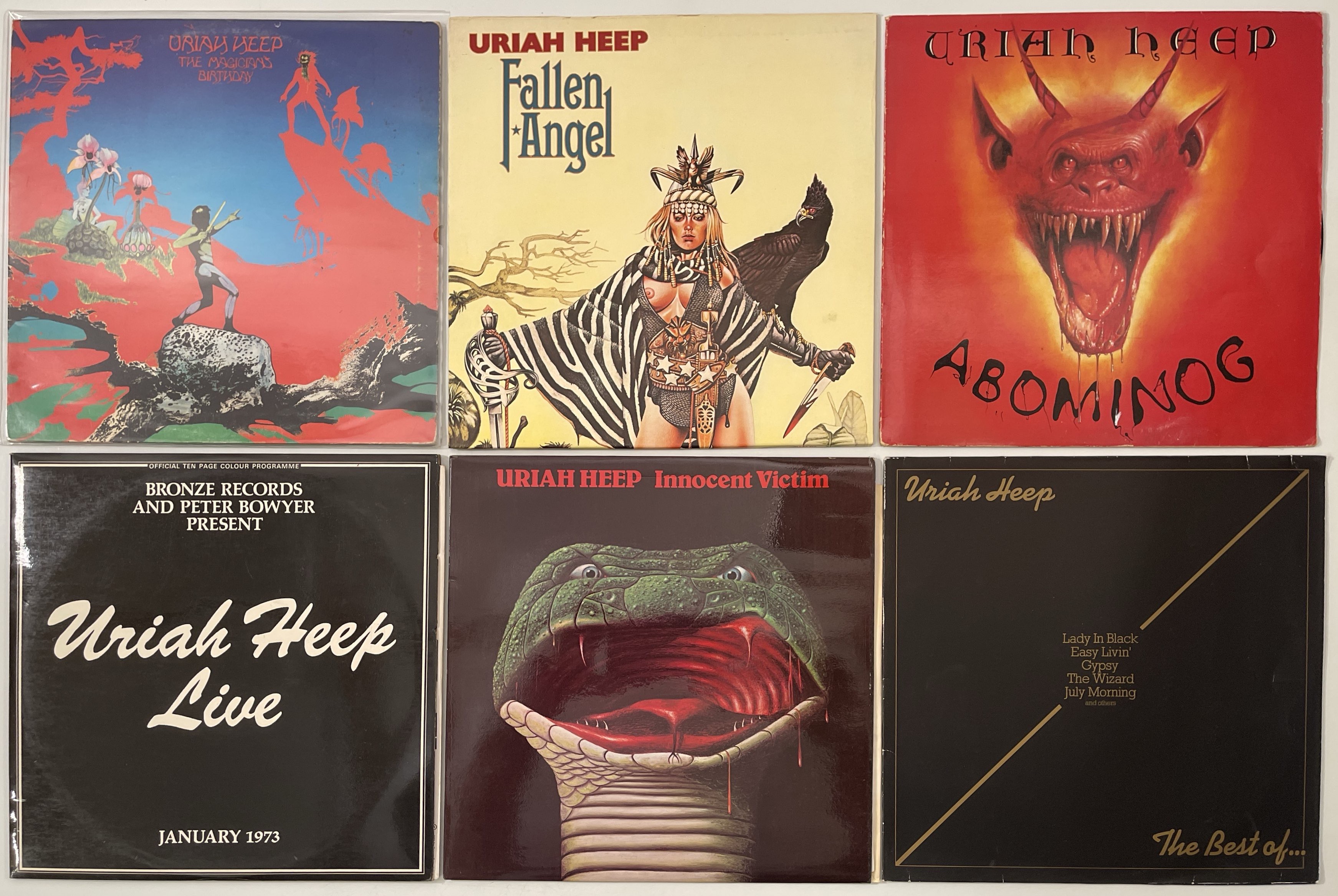 Lot 695 - PROG ICONS - LP COLLECTION