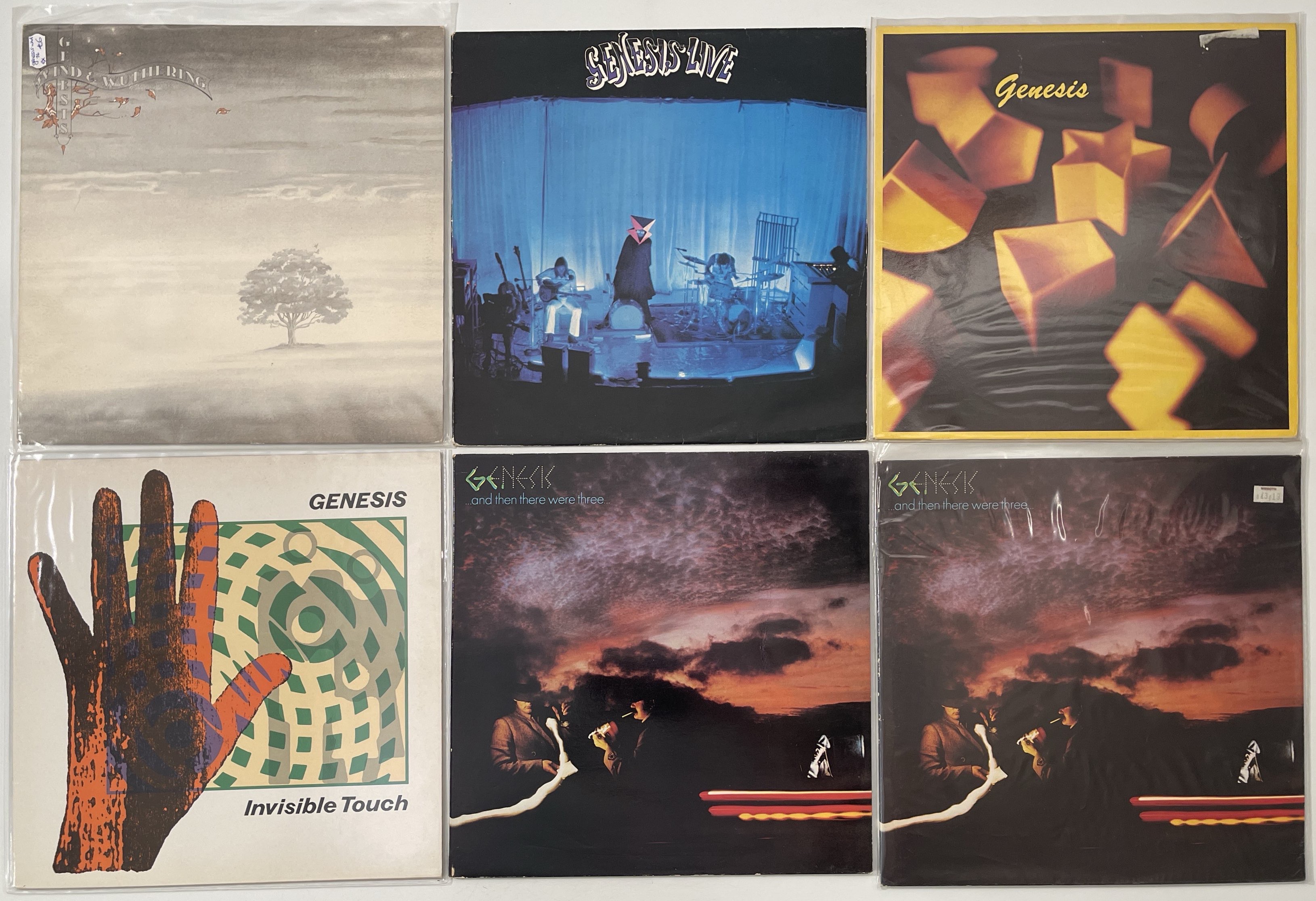 Lot 735 - GENESIS AND RELATED - LP PACK