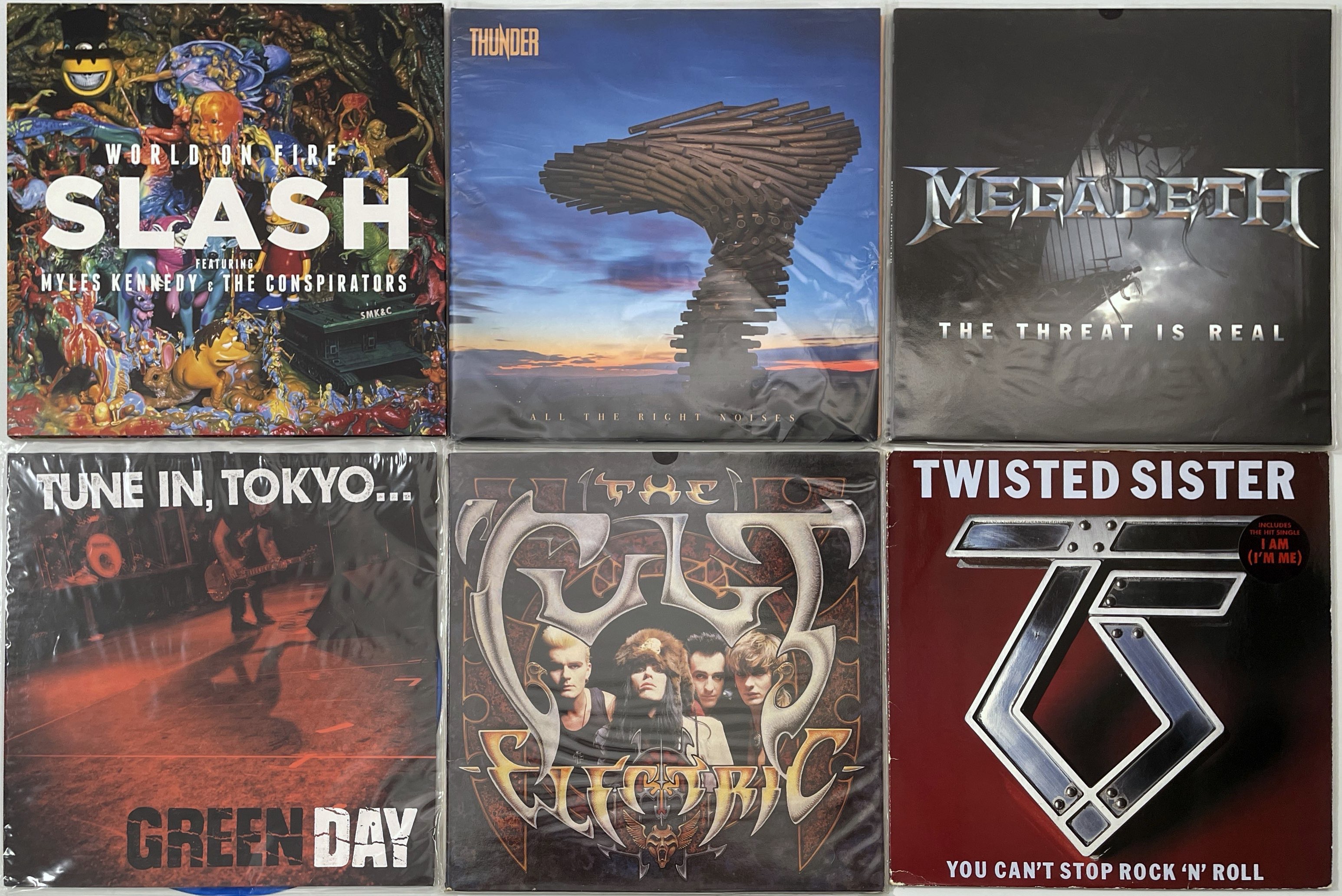 Lot 747 - METAL/ HEAVY ROCK - LP COLLECTION