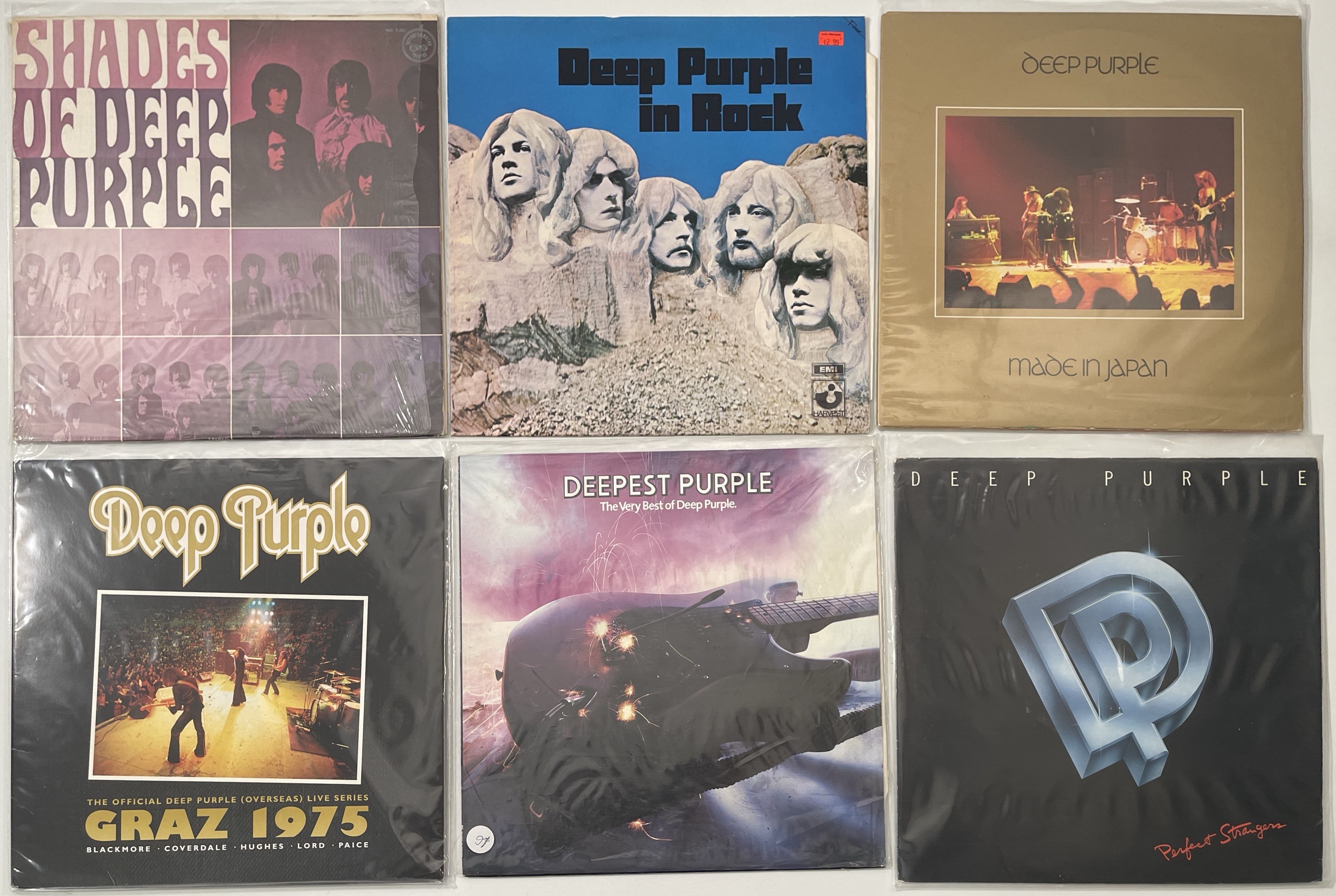 Lot 748 - DEEP PURPLE AND RELATED LP/ BOX SET