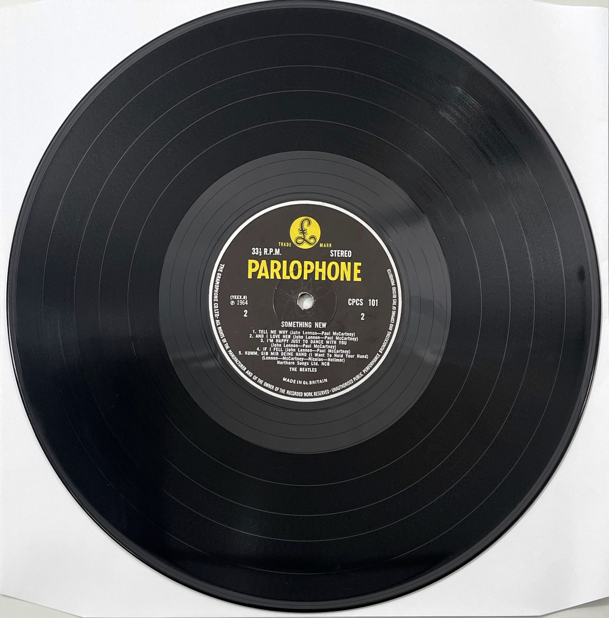 Lot 756 - THE BEATLES - SOMETHING NEW LP (EXPORT