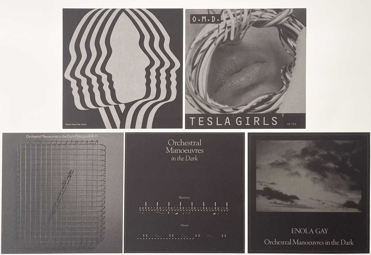 Lot 200 - OMD - WHITE LABEL TEST PRESSING COLLECTION