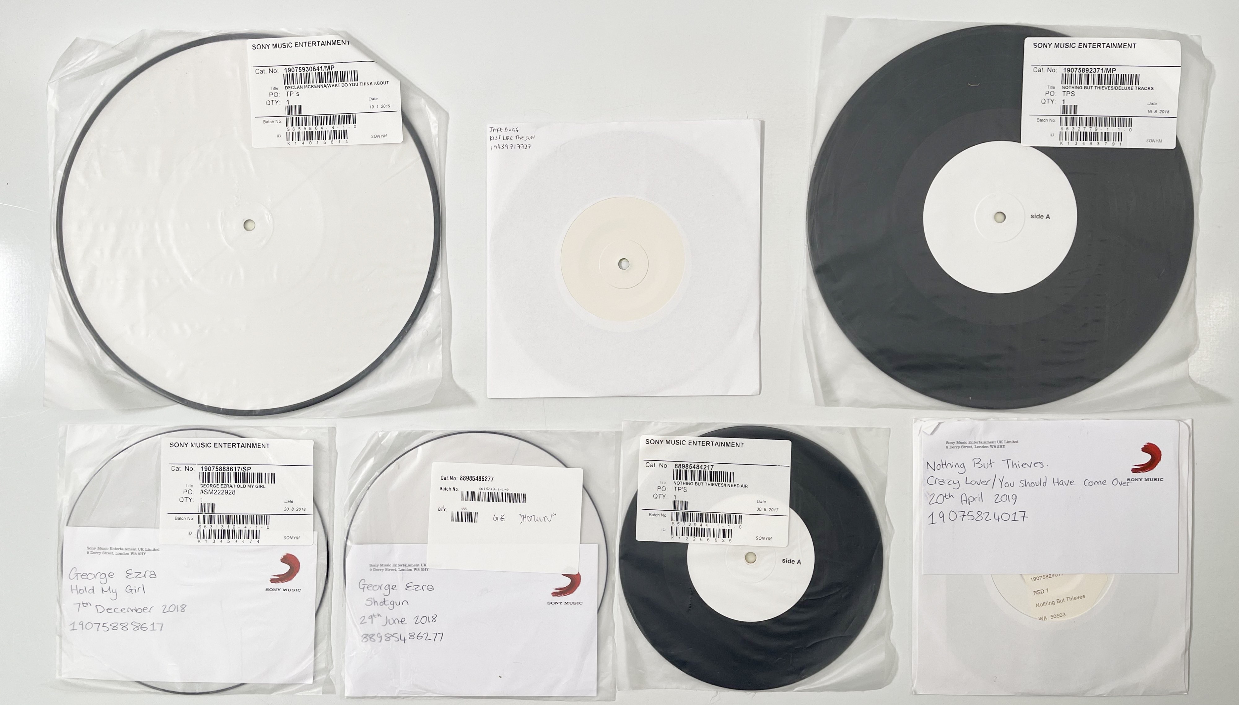 Lot 205 - WHITE LABEL TEST PRESSING COLLECTION INC