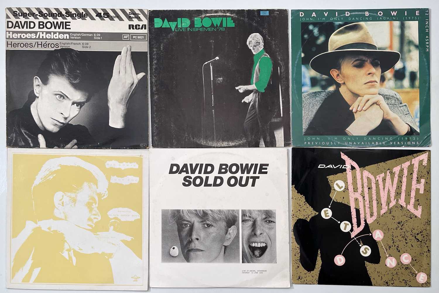 Lot 718 - DAVID BOWIE - LP / 12" COLLECTION