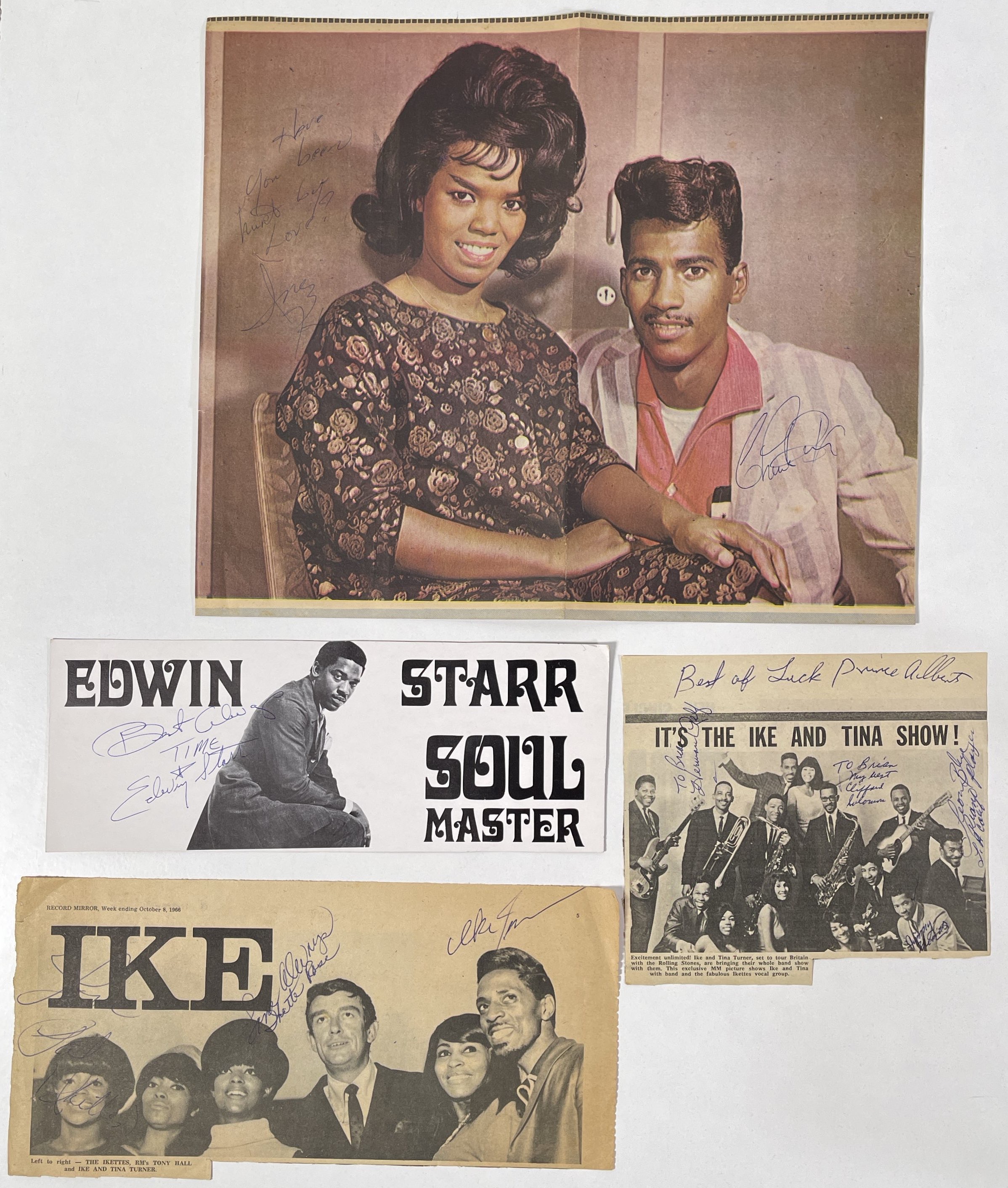 Lot 260 - SOUL STARS - IKE AND TINA TURNER AND IKETTES