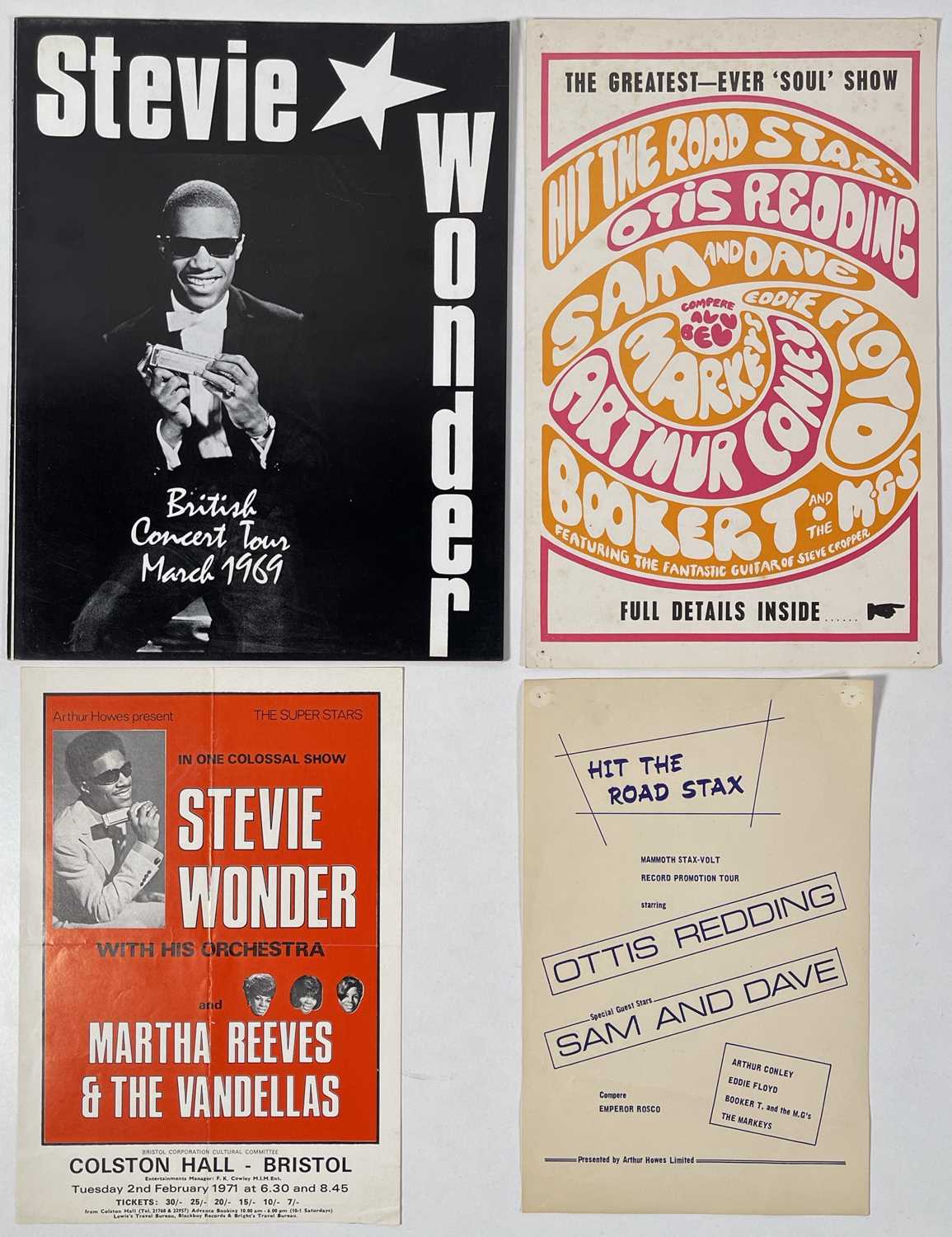 Lot 109 - STEVIE WONDER / MARTHA REEVES - HANDBILLS