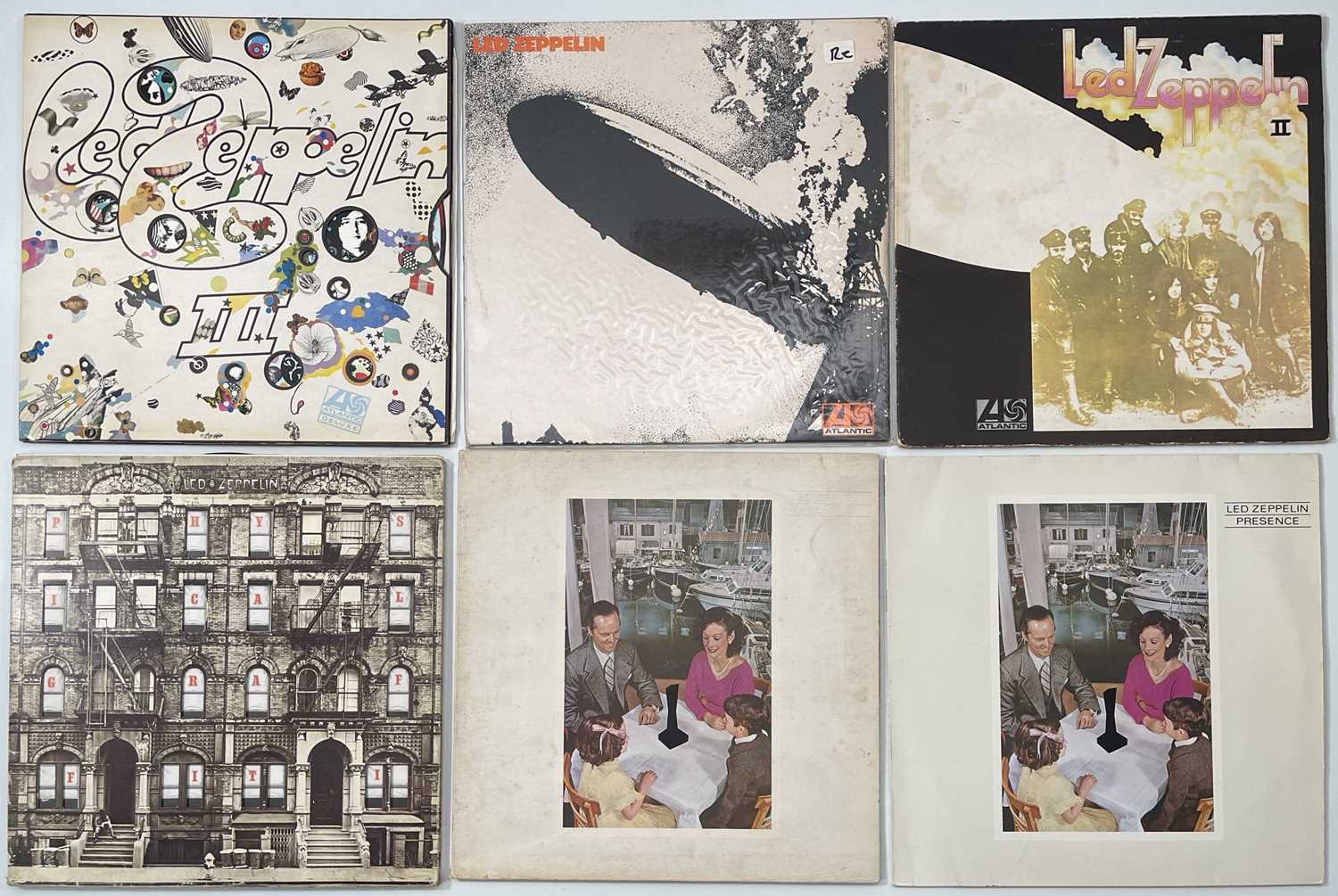 Lot 818 - LED ZEPPELIN - LP PACK