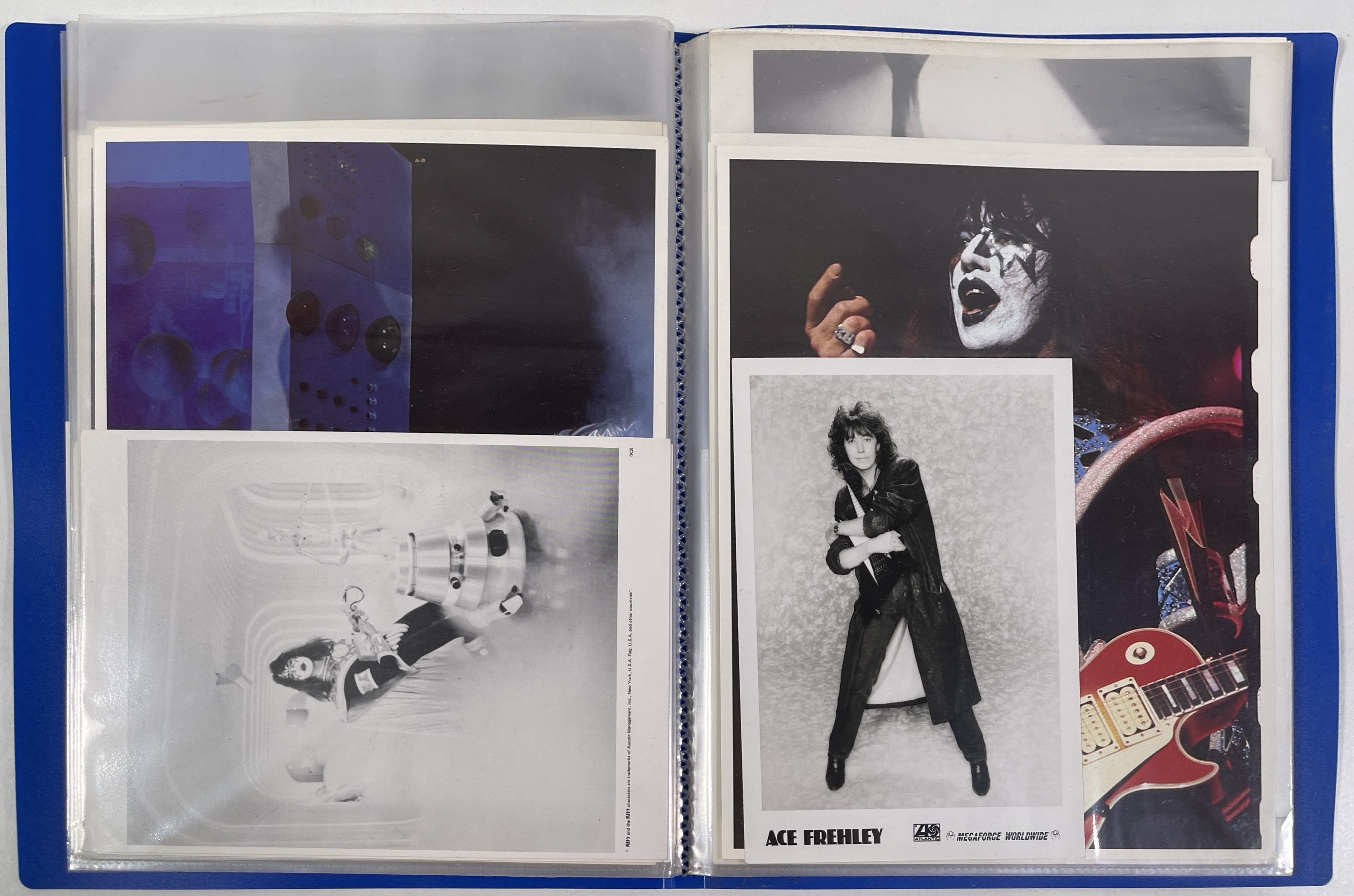 Lot 448 - KISS - PROMO PHOTOS/PRESS RELEASES ETC.