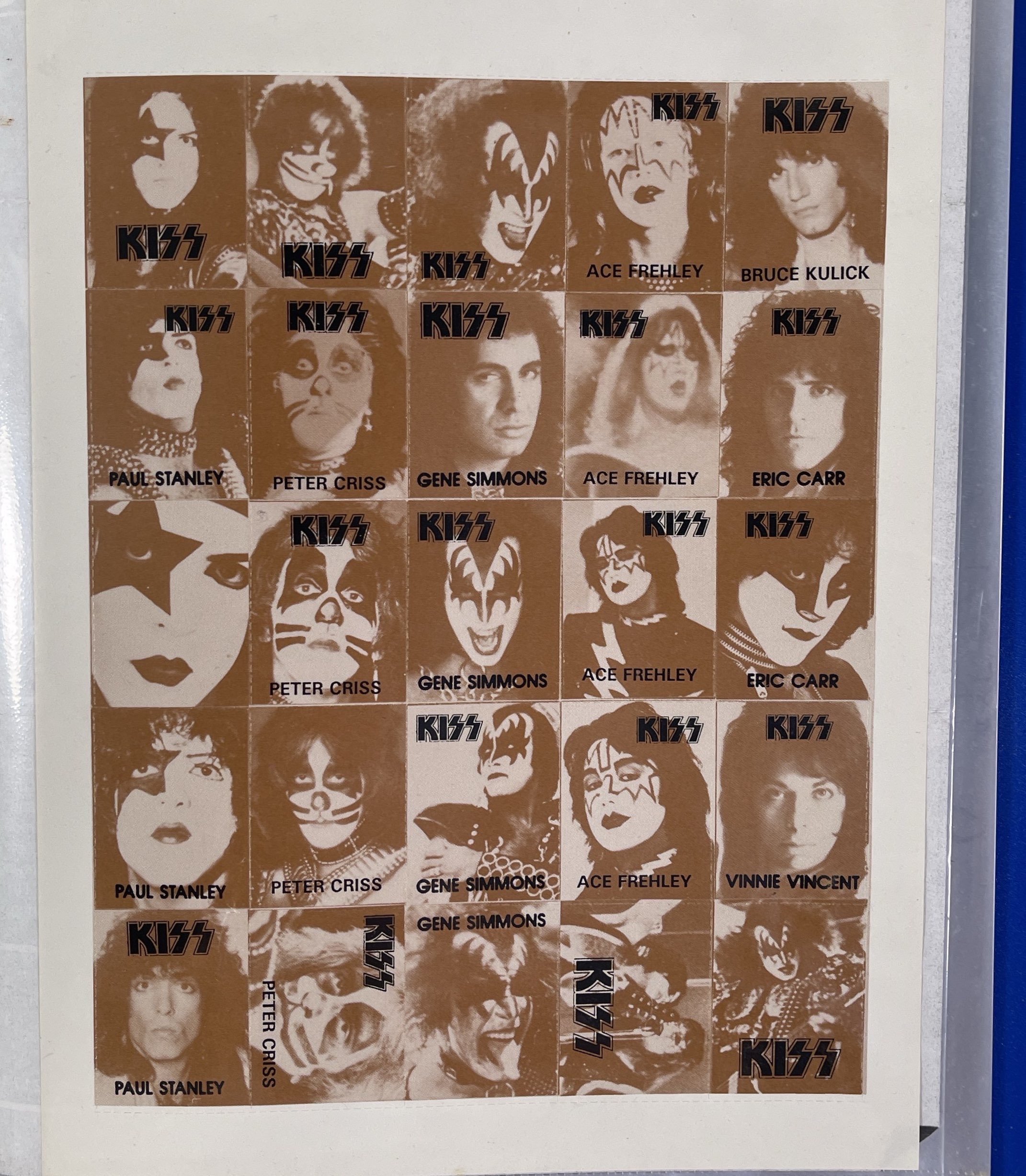 Lot 448 - KISS - PROMO PHOTOS/PRESS RELEASES ETC.